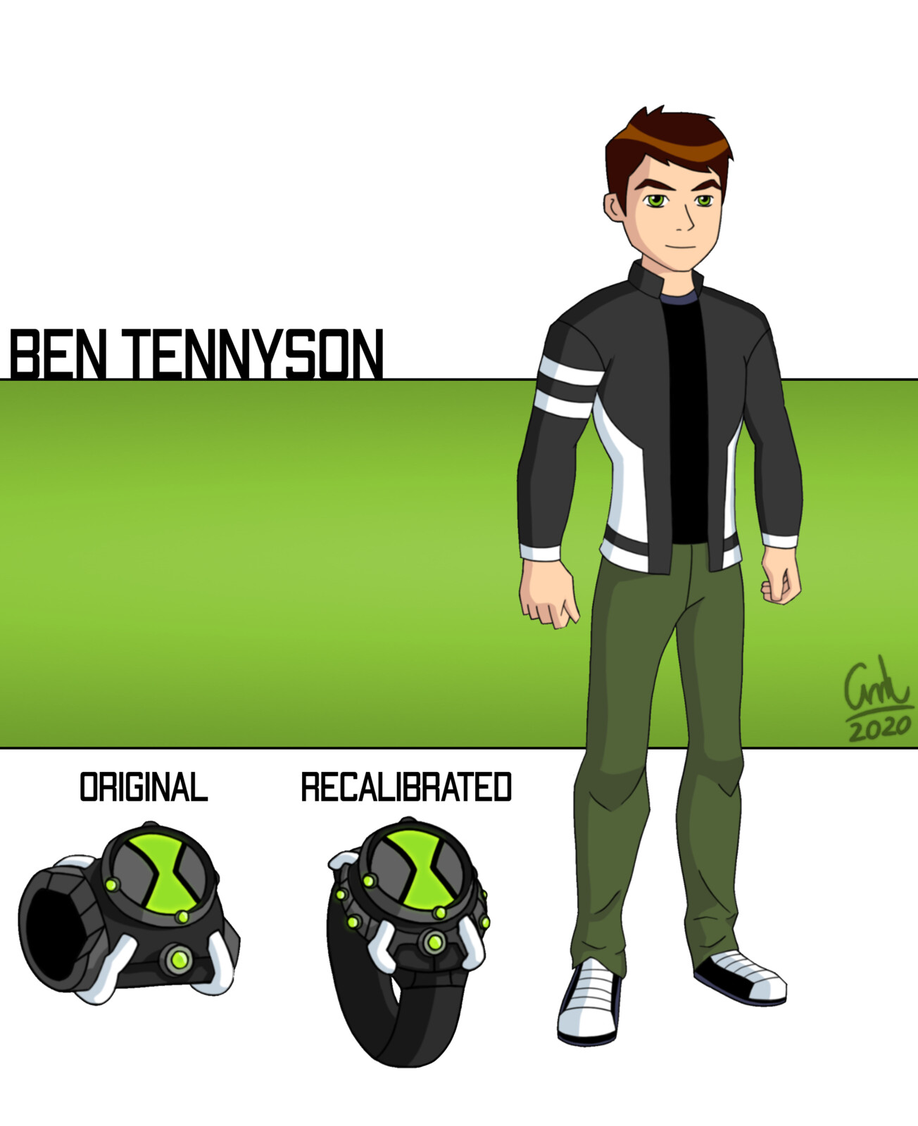 Alan - Omnitrix Awakened #1: Ben and Omnitrix Redesign