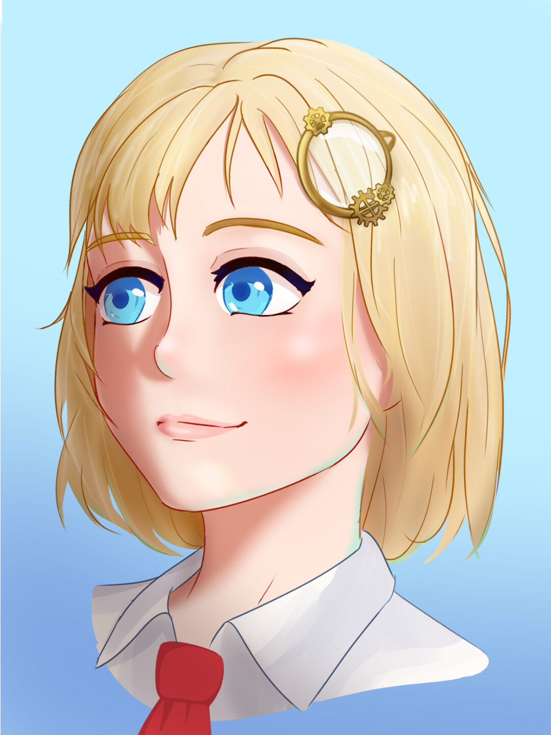 ArtStation - Portrait of Amelia Watson