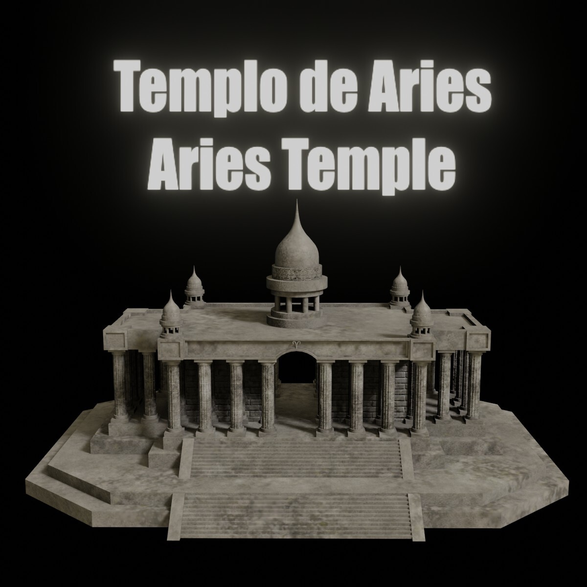 ArtStation - Templo de Aries // Aries Temple // La casa de Aries