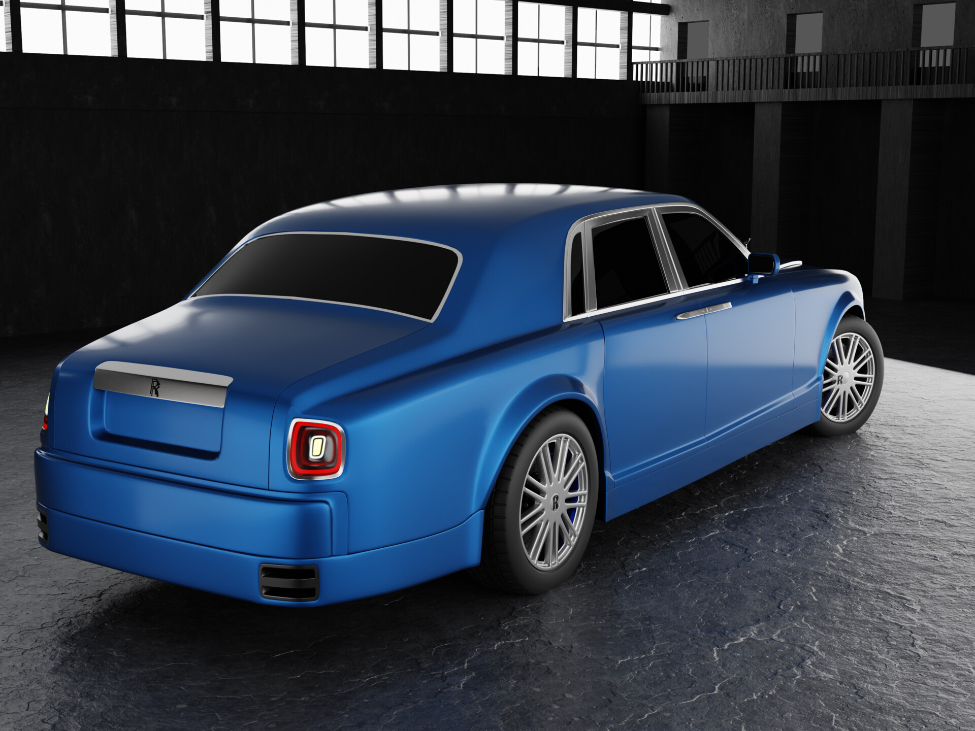 ArtStation - Rolls Royce Phantom