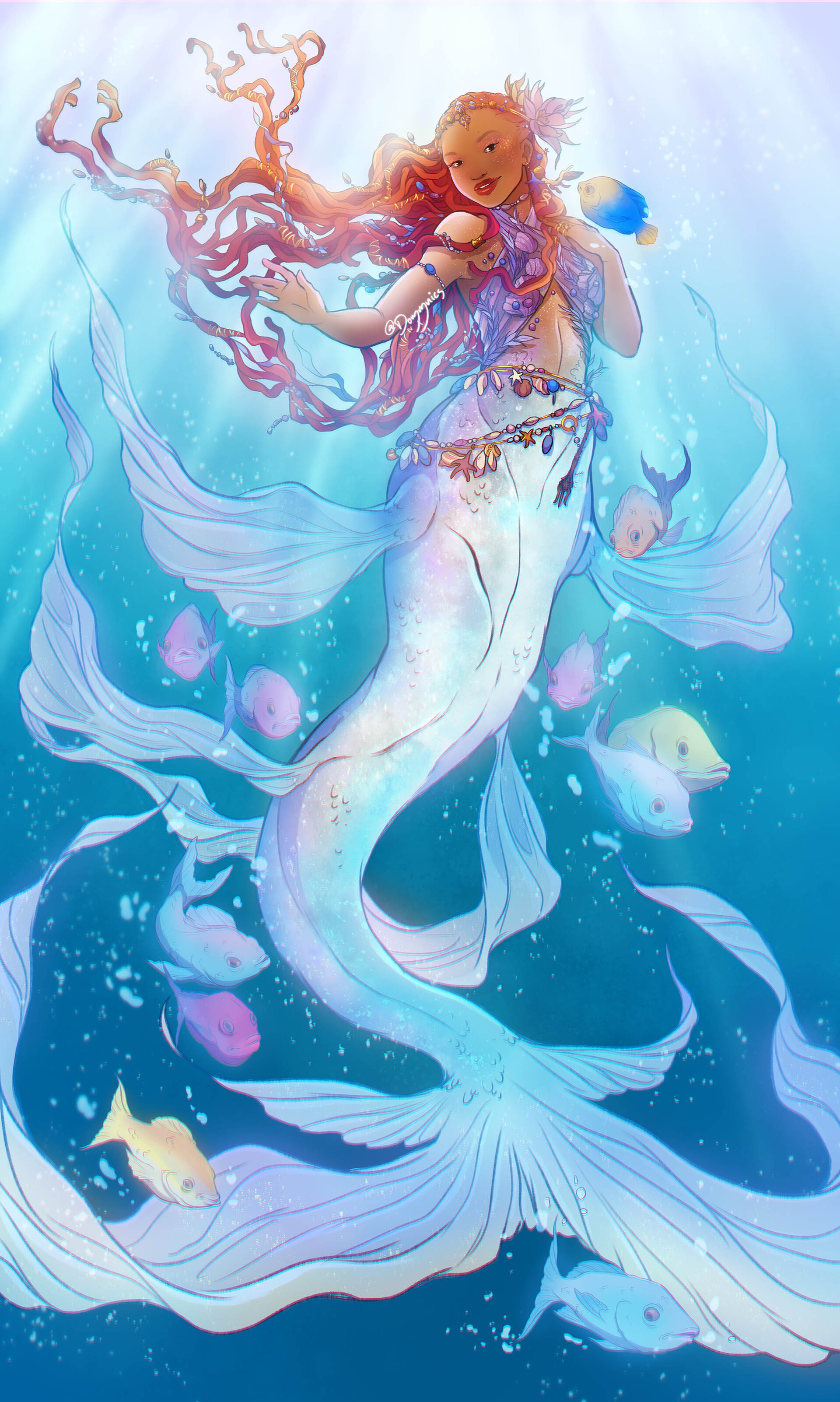 ArtStation - Halle Bailey as Ariel