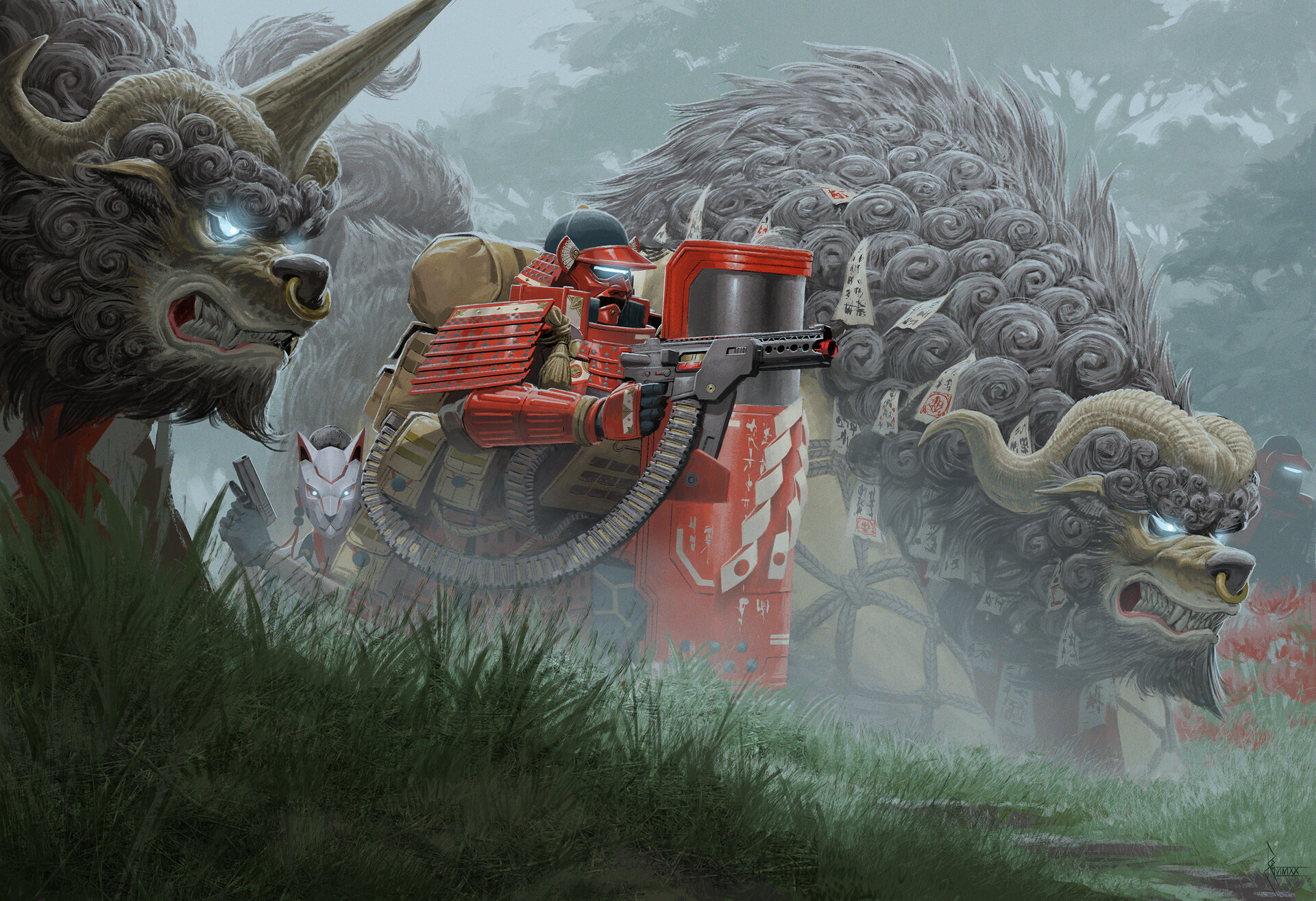 ArtStation - Shikigami: Part 2