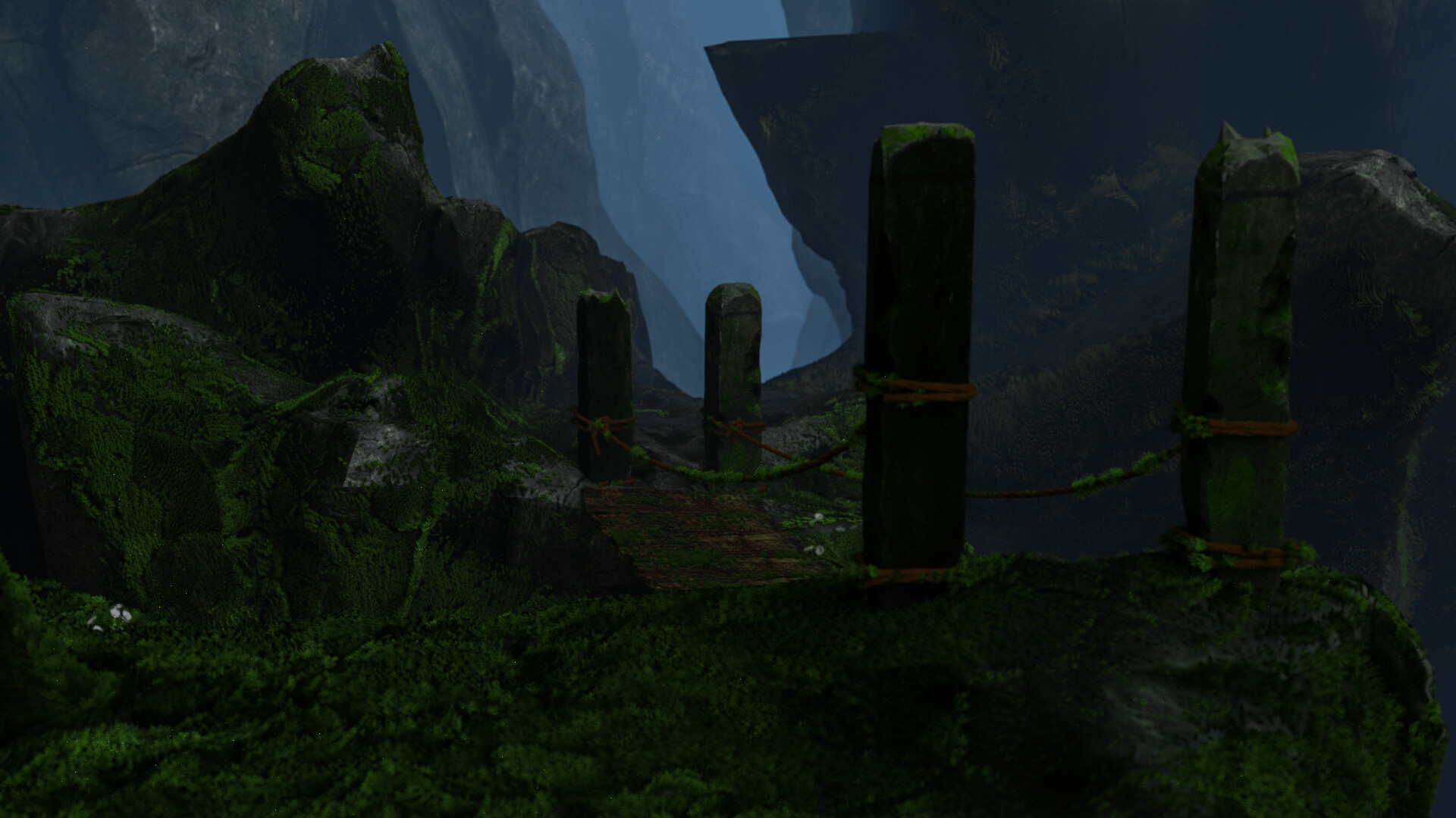 ArtStation - old bridge