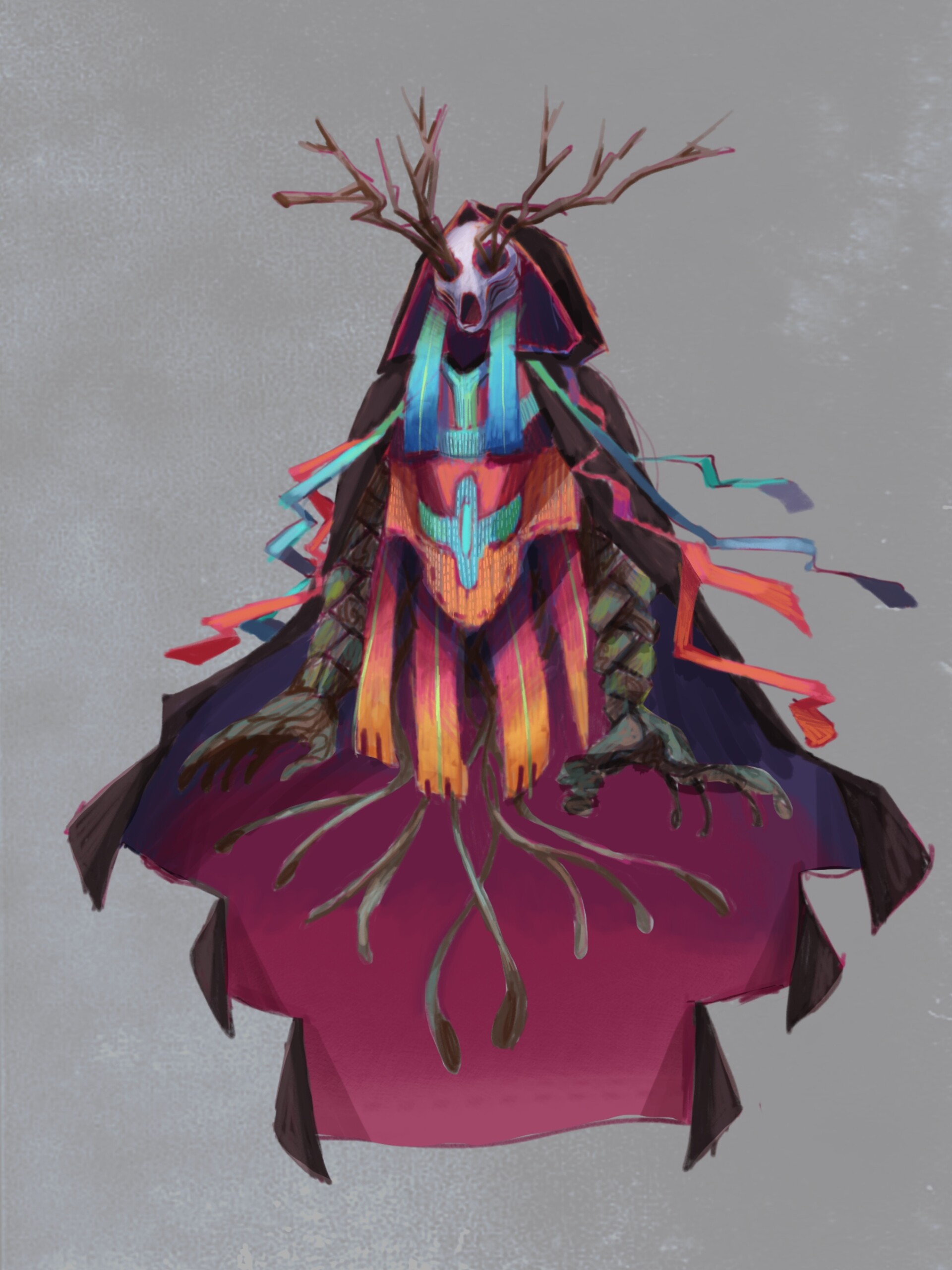 ArtStation - A stubborn spirit