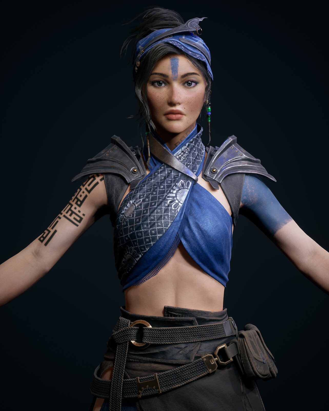 Wing fox - UE4 Real-time Rendering Character