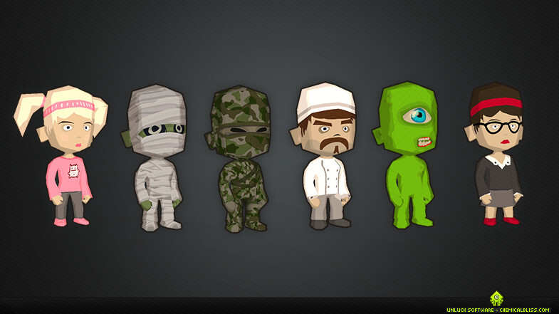 ArtStation - Toon Character Pack 3D - CHARACTERS - HUMANOIDS