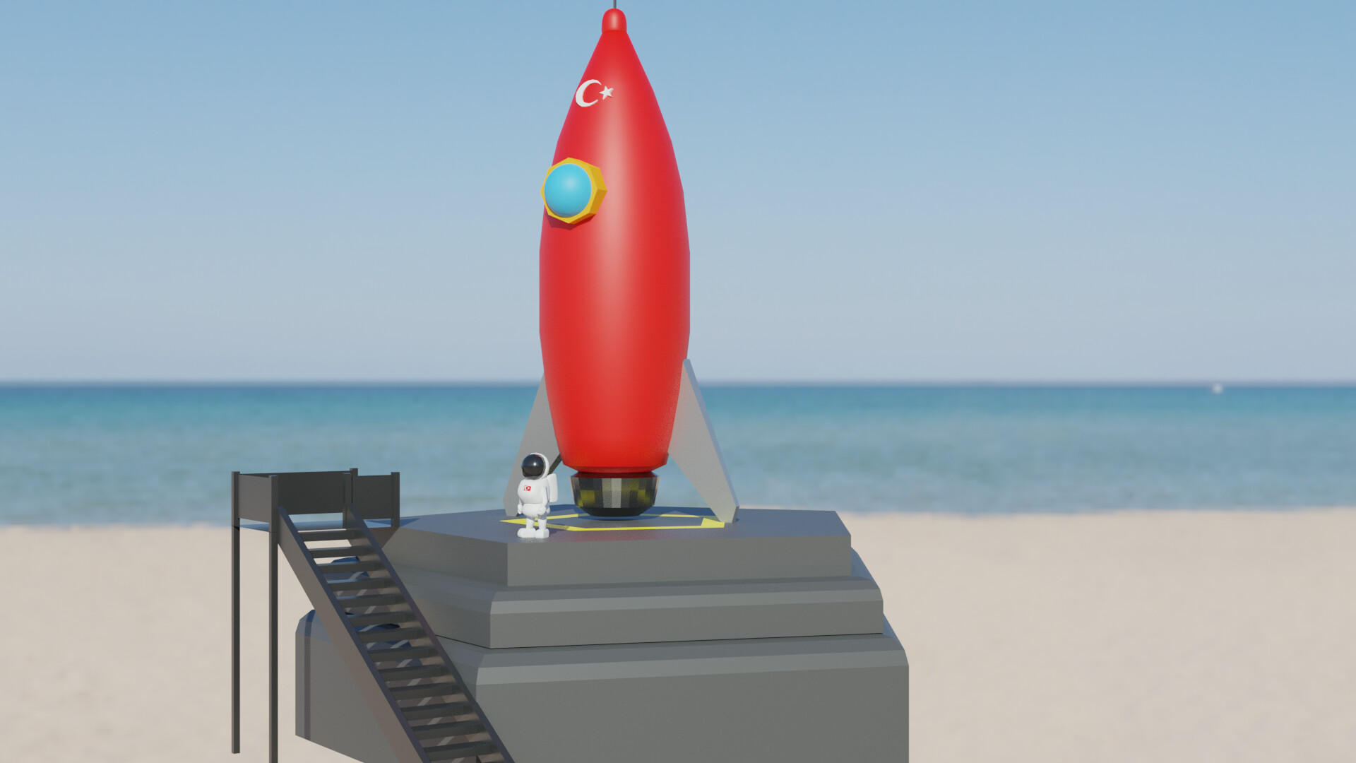 ArtStation - Turkey Space Force Illusturation, Ahmet K.