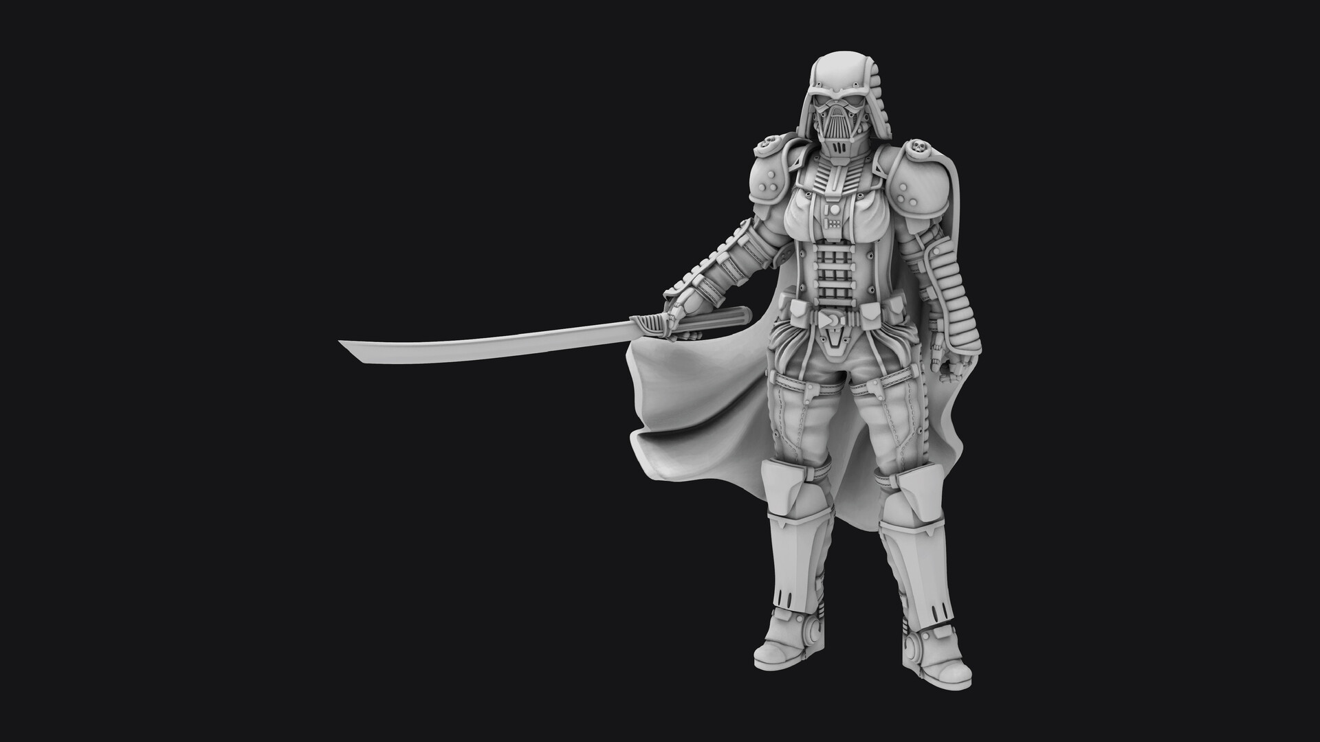 ArtStation - GR032 • Female Darth Vader • Warhammer 40k