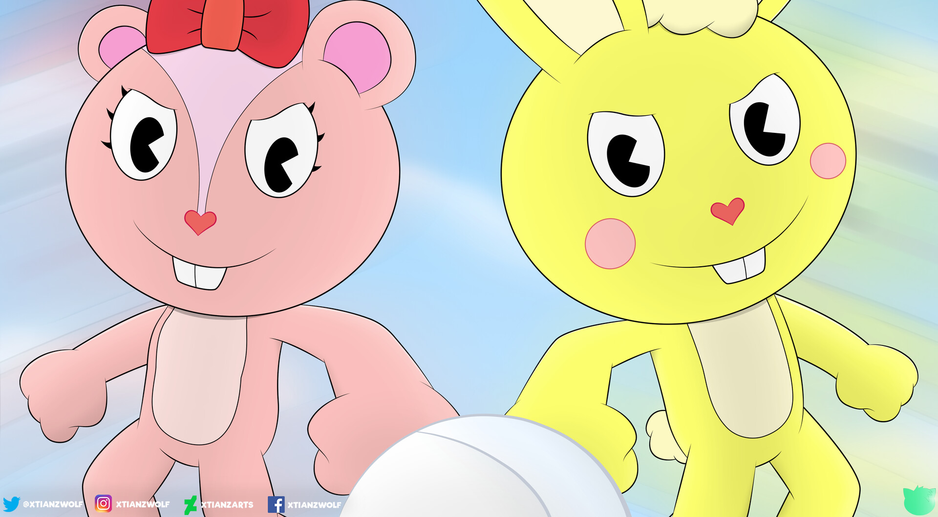 Happy Tree Friends Cuddles And Giggles Human