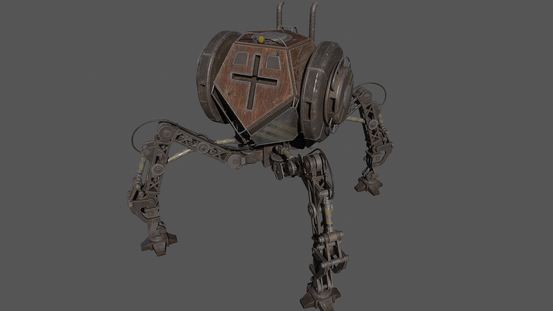 ArtStation - Robot car spider