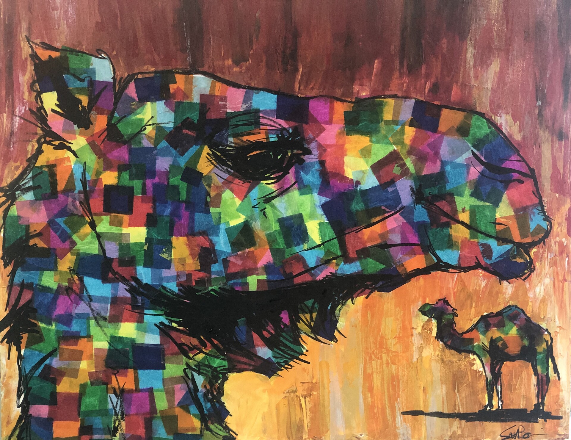 ArtStation - Patchwork Camel