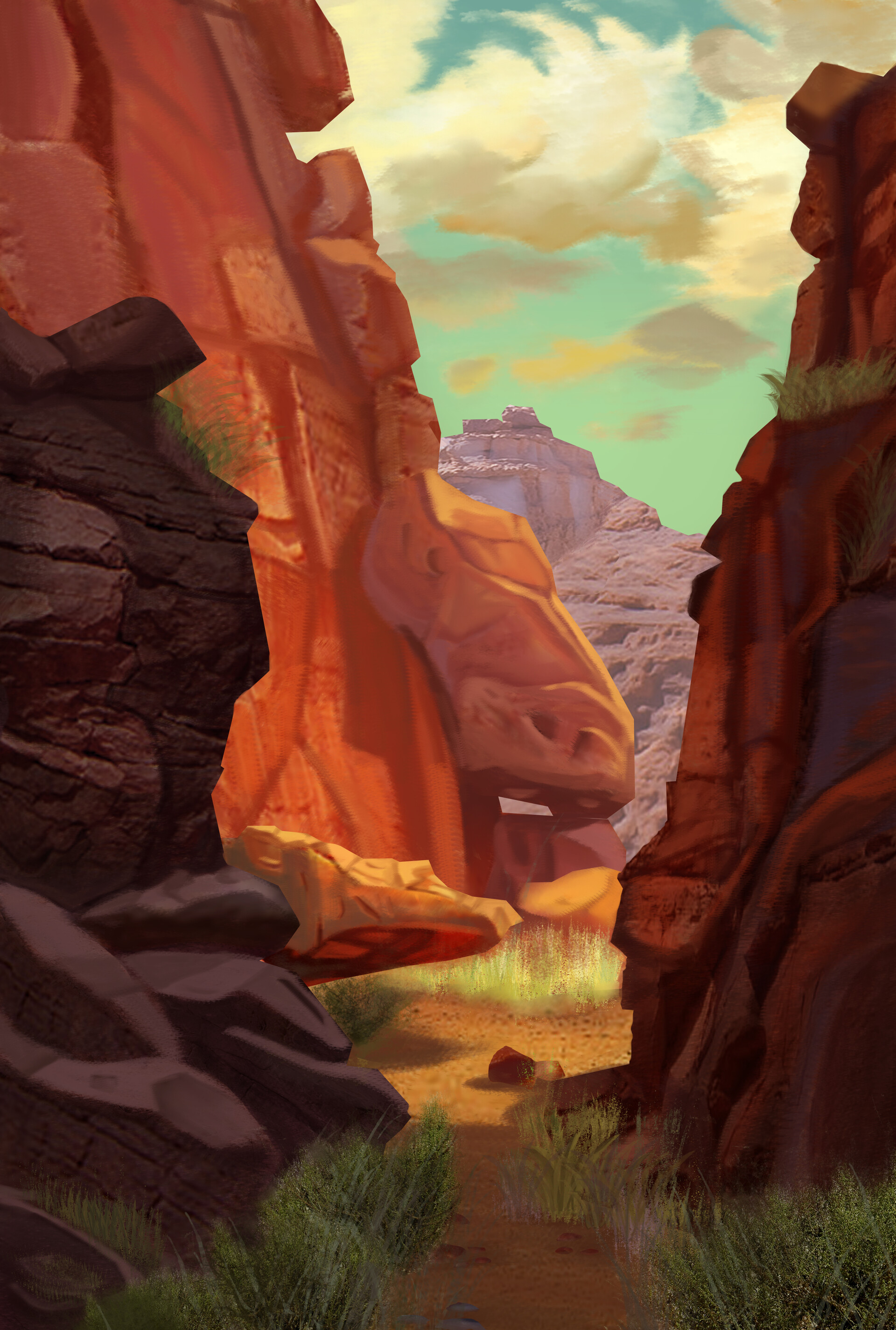 ArtStation - photobash practice 1