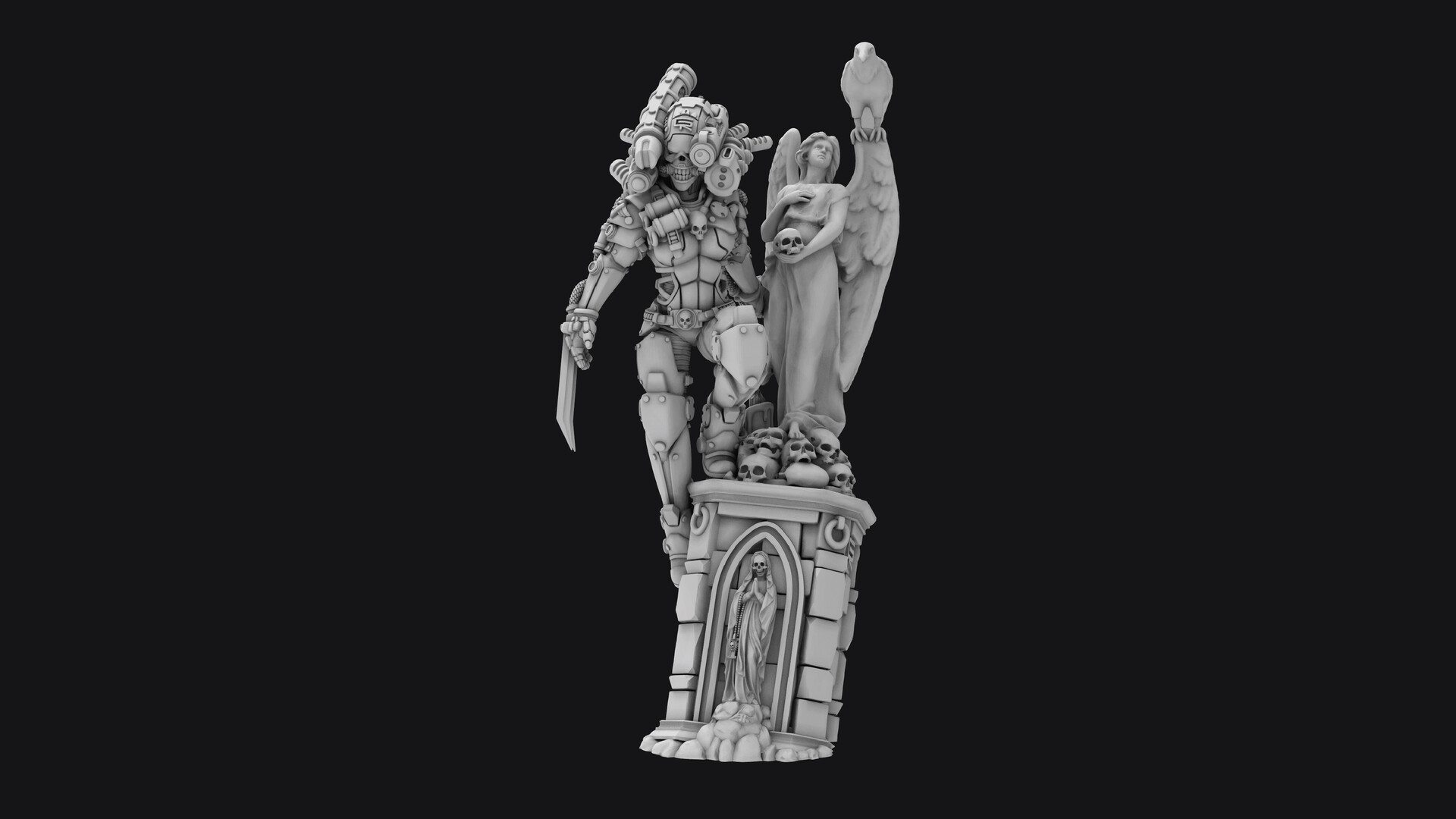 ArtStation - GR037 • Female Assassin - Culexus V2.0 • Warhammer 40k