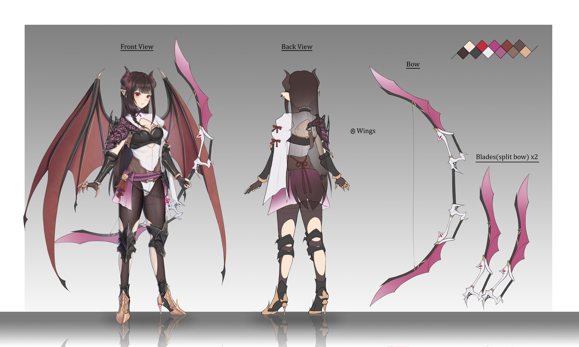 ArtStation - OC concept sheet commission