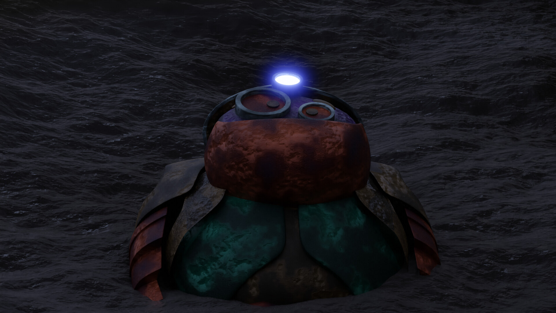 ArtStation - Rusted Happy Robot