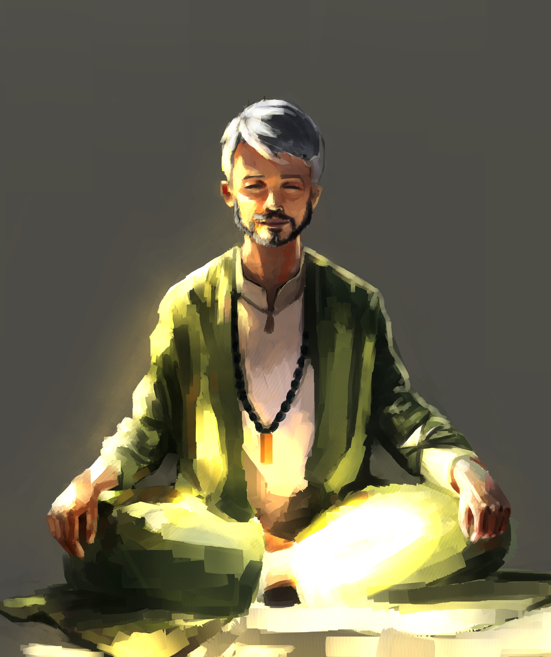 ArtStation - Yu Mang Meditation