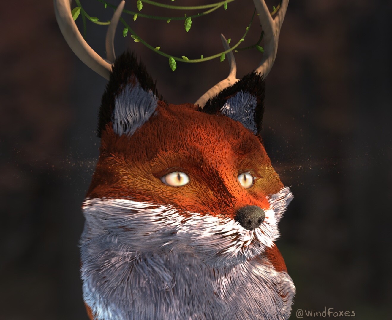 ArtStation - FoxDeer - 3D Model