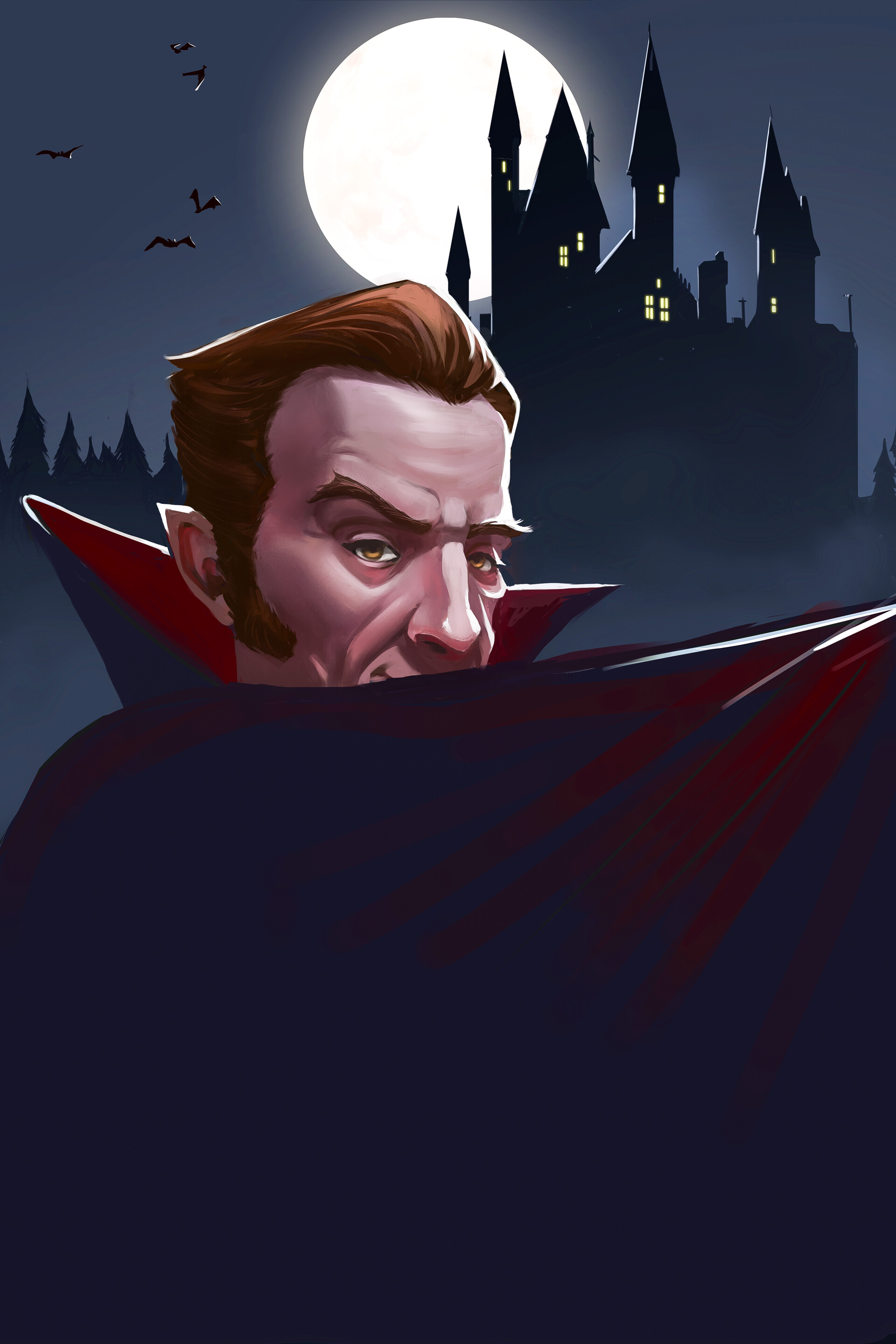 ArtStation - Count Dracula - Board Game