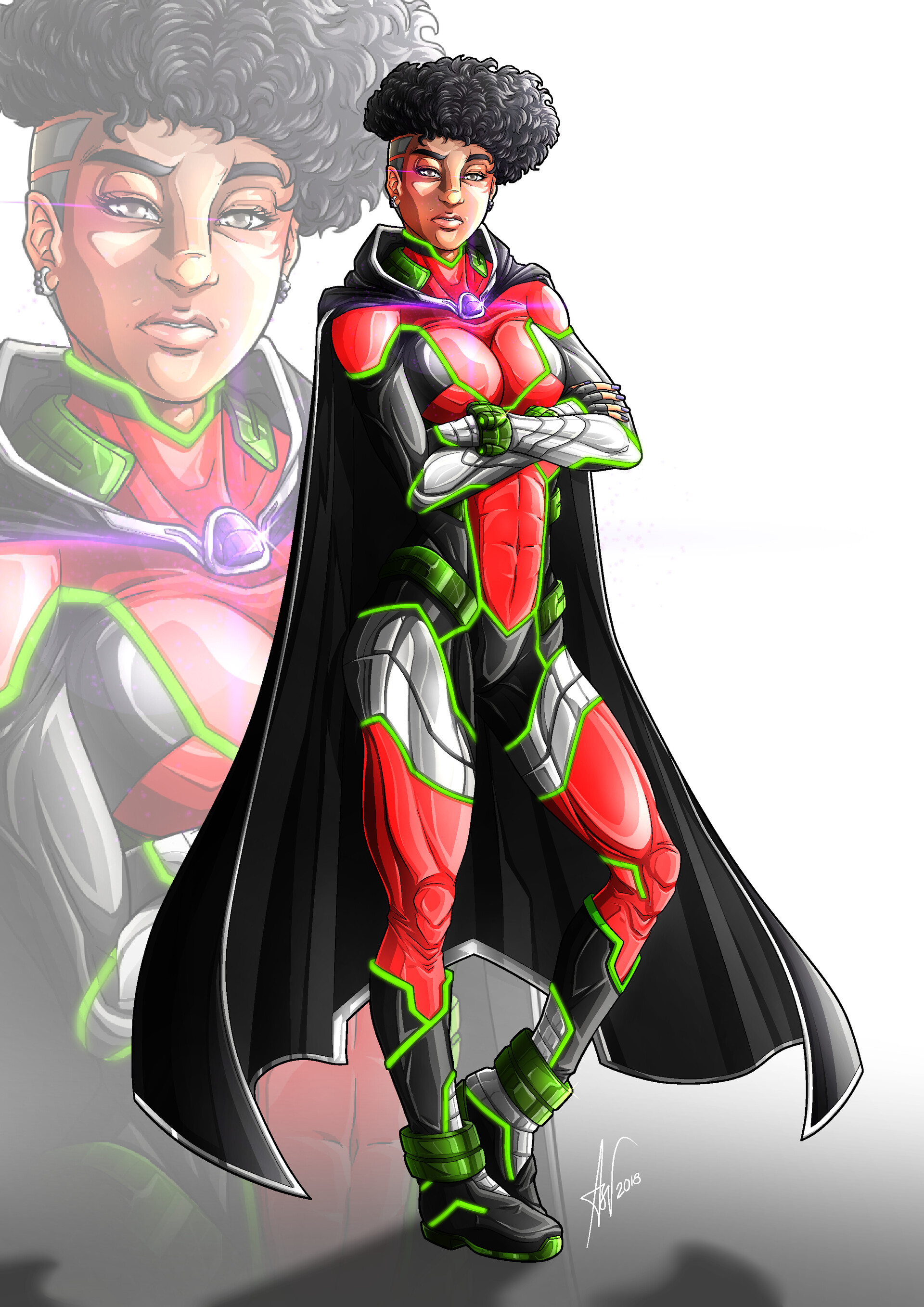 ArtStation - Ayanna (for client)