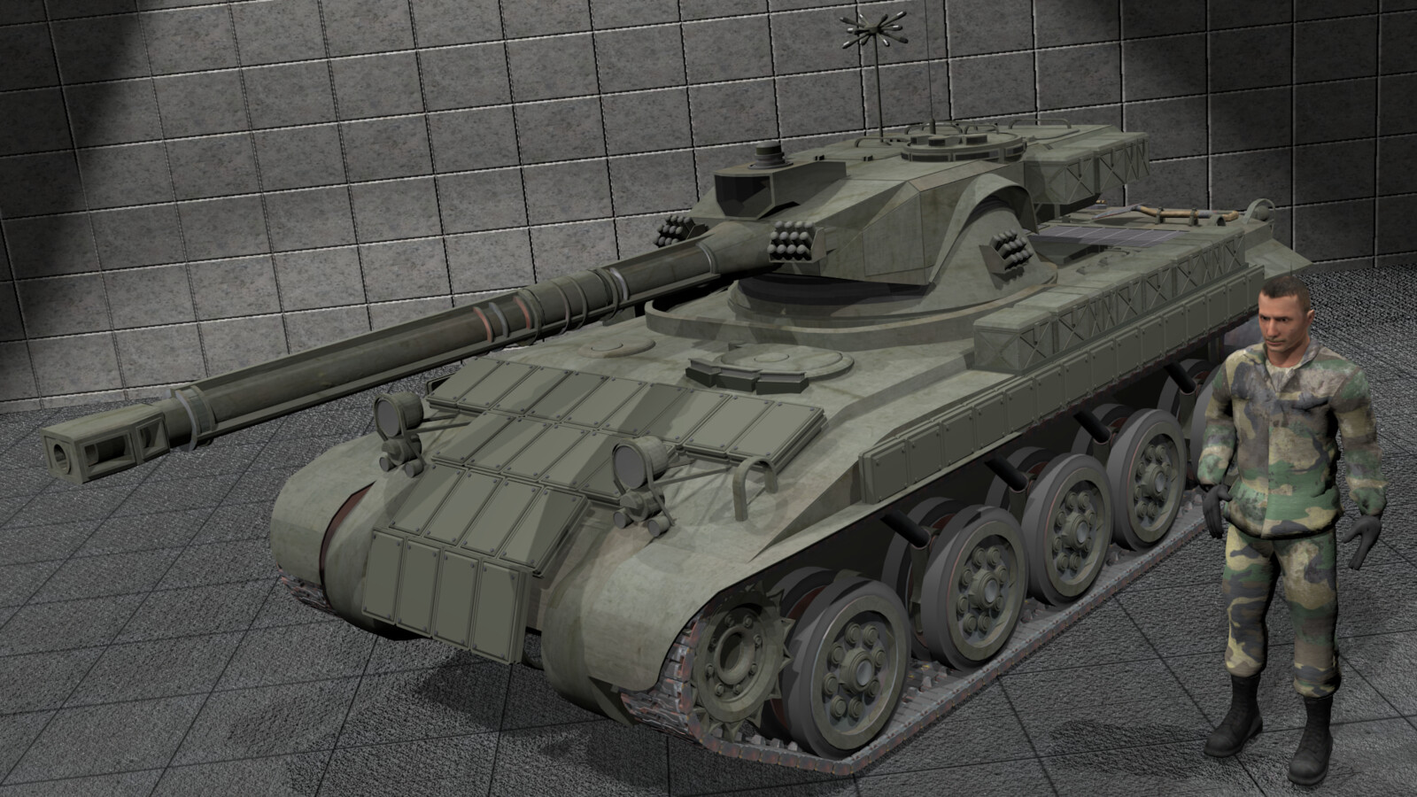 William Byrd - Armored Vehicles, Oscillating turrets.