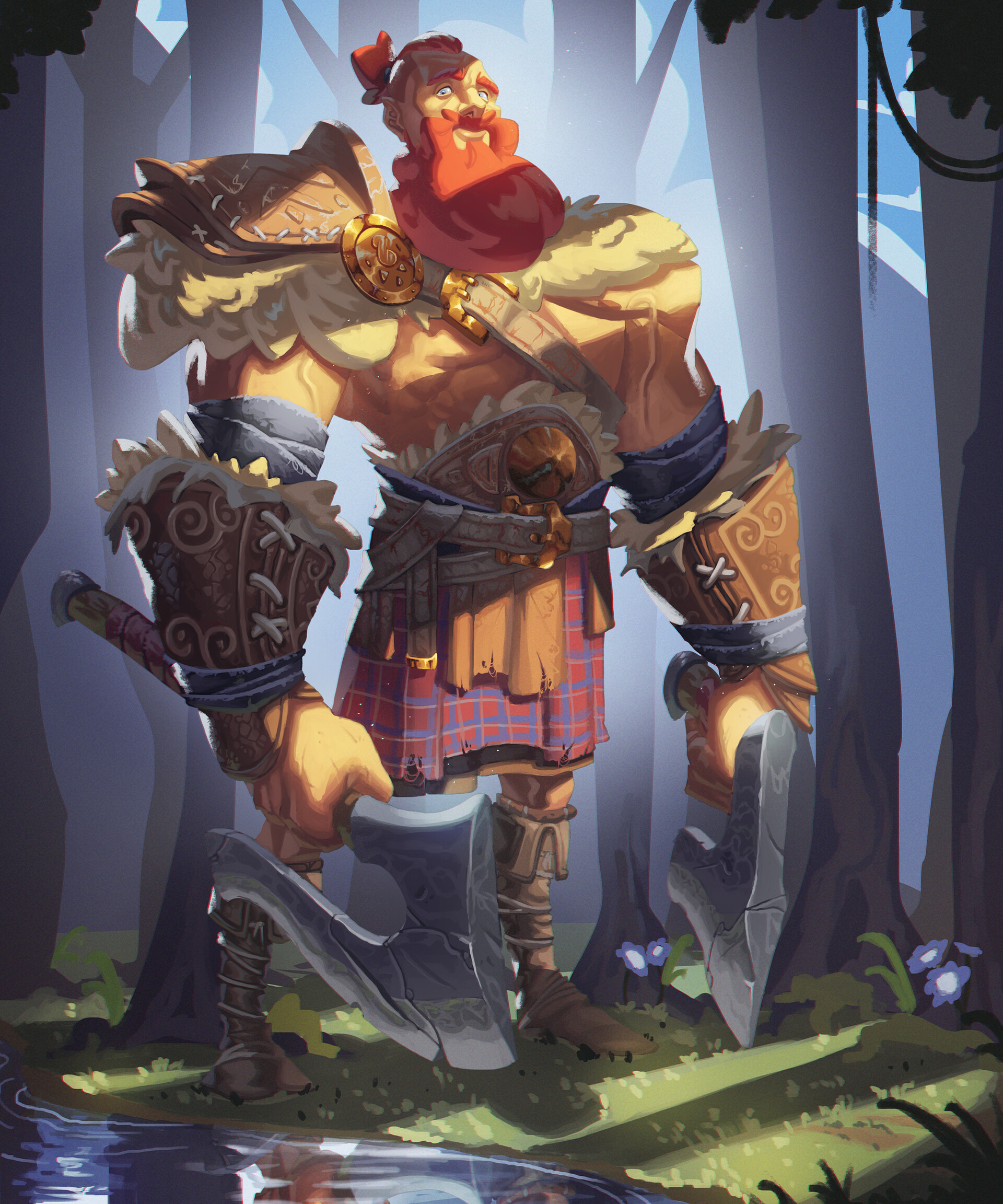 ArtStation - Character design - Viking