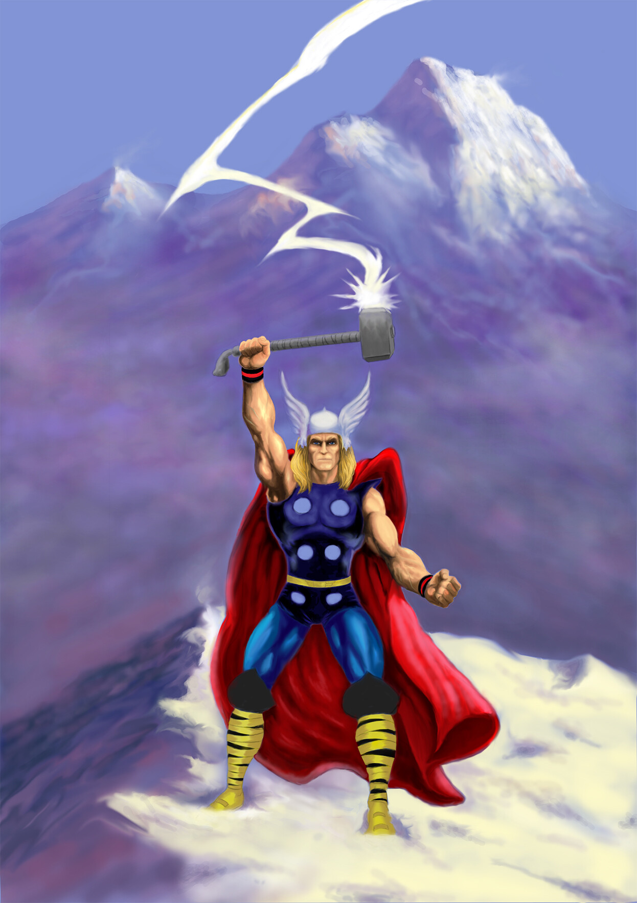 ArtStation - Thunder God