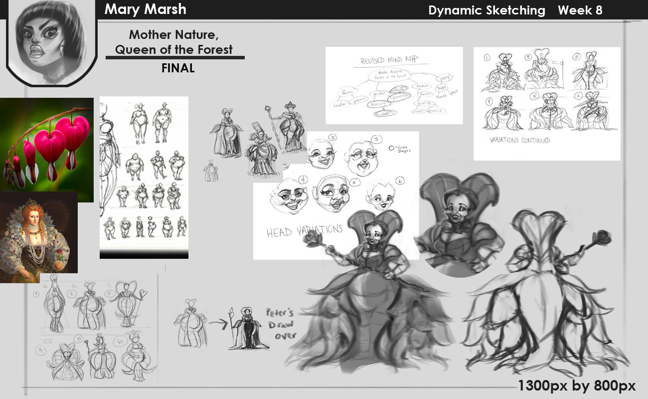 ArtStation - Mother Nature - Character Design