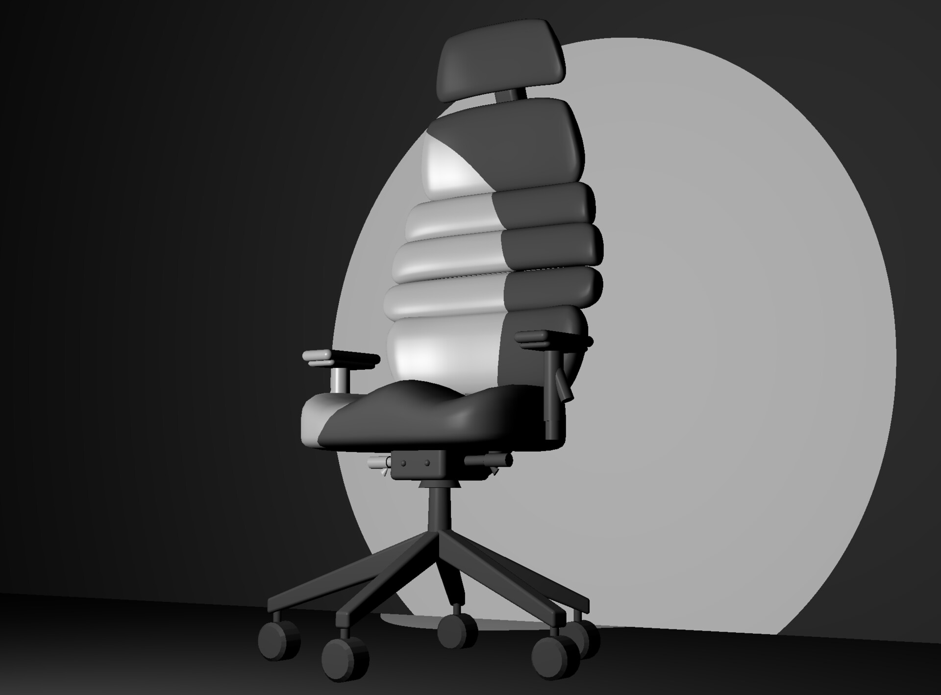ArtStation - rolling chair