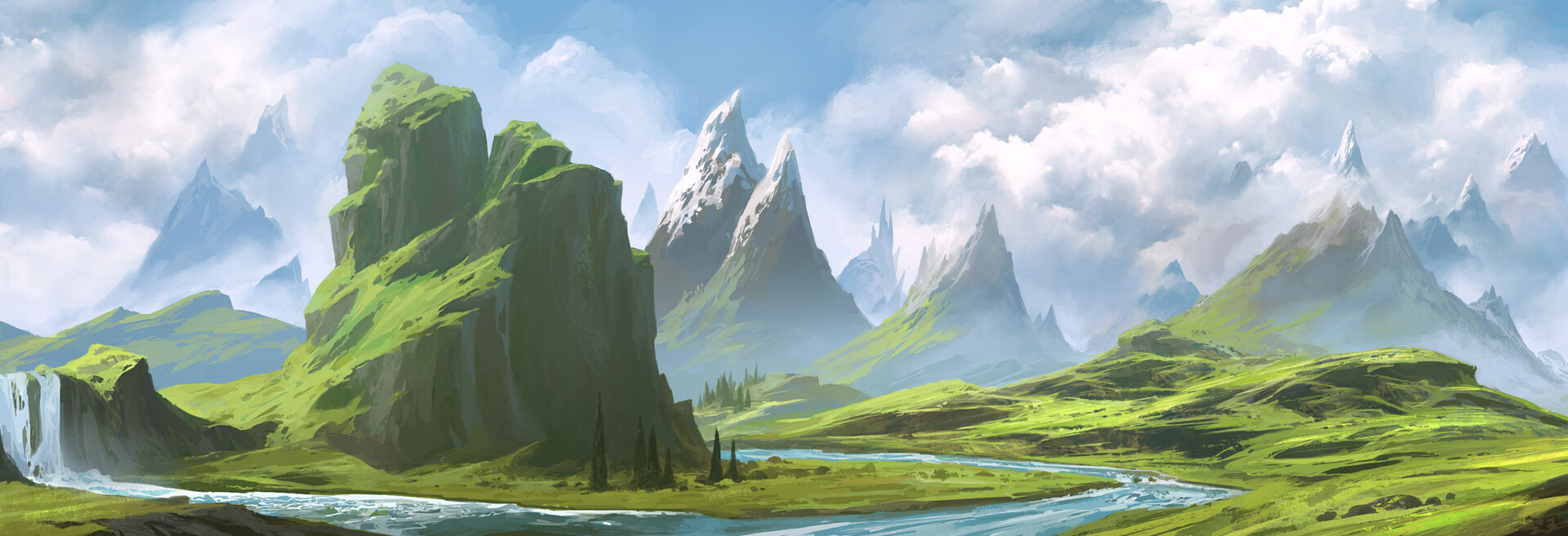 Andreas Rocha Portfolio - Loke BattleMats Landscape
