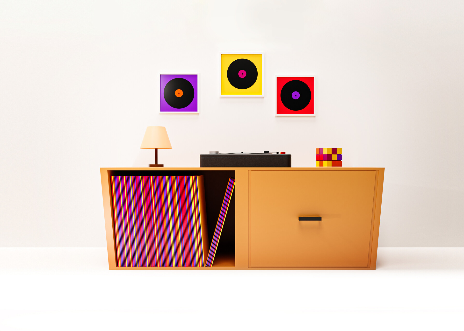 ArtStation - Retro Room