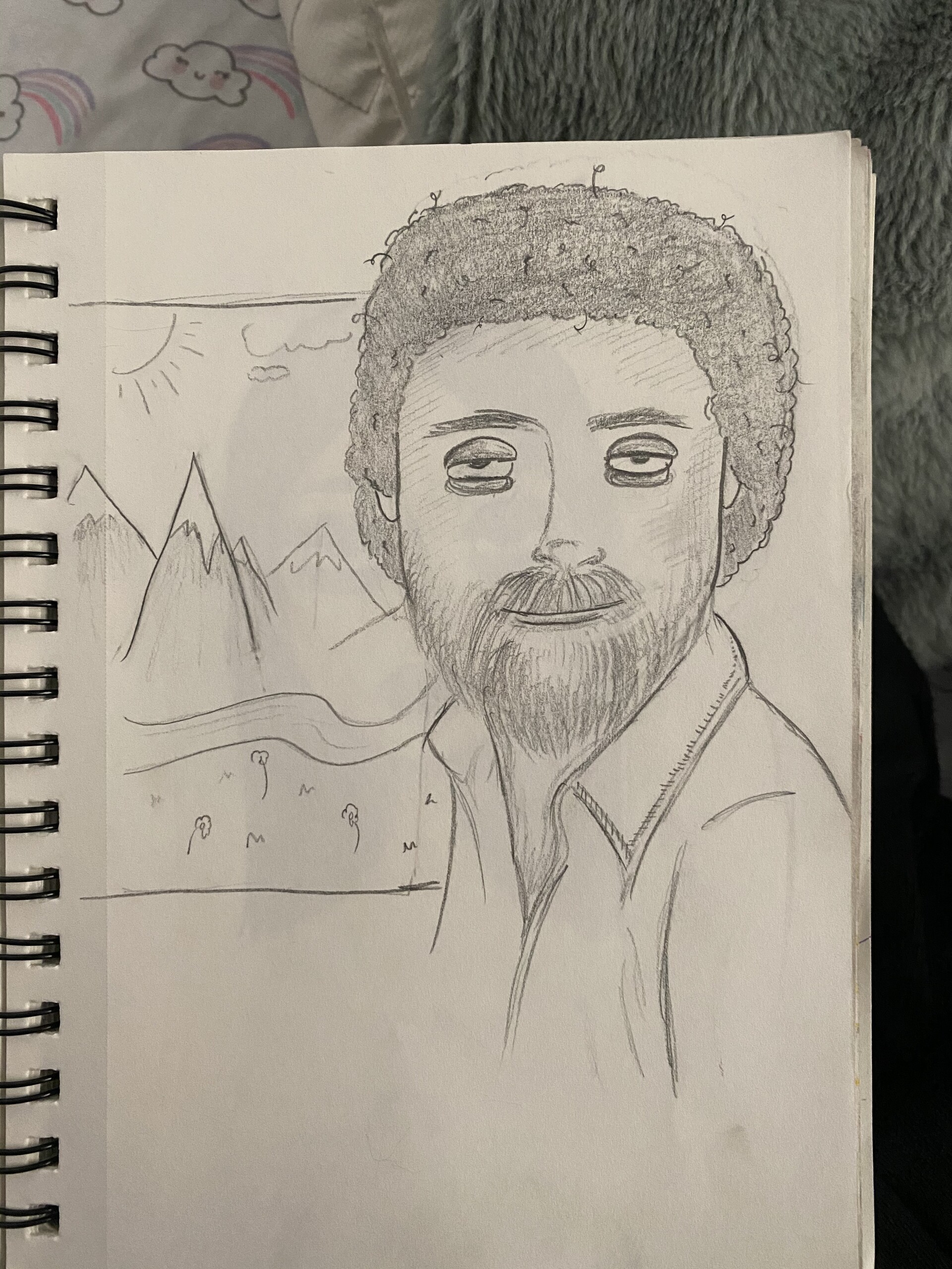 ArtStation - bob ross