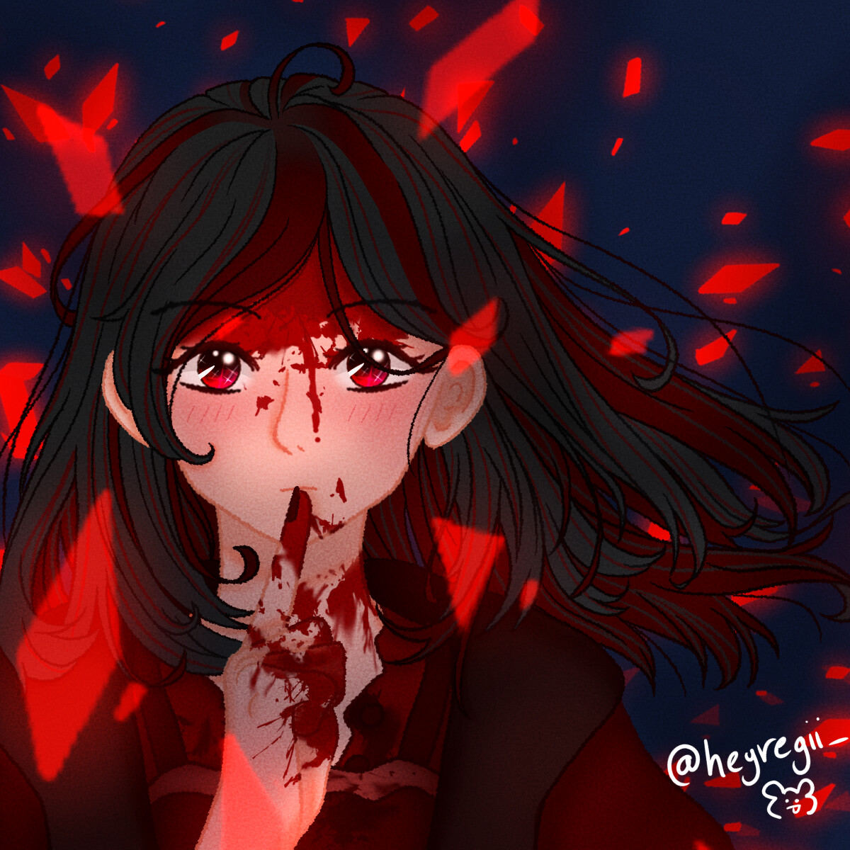 ArtStation - Keypi Bloody Version Character Design