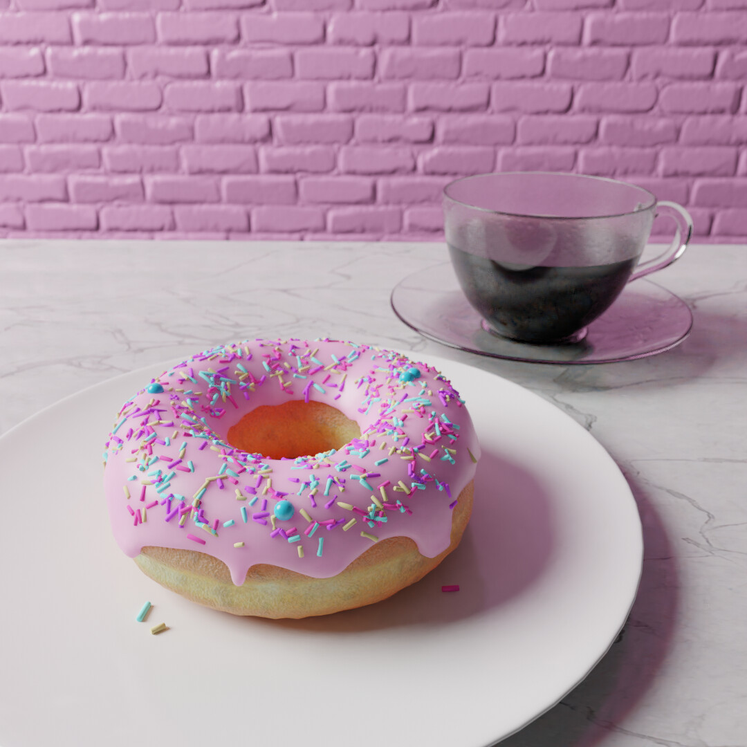 ArtStation - Donut break