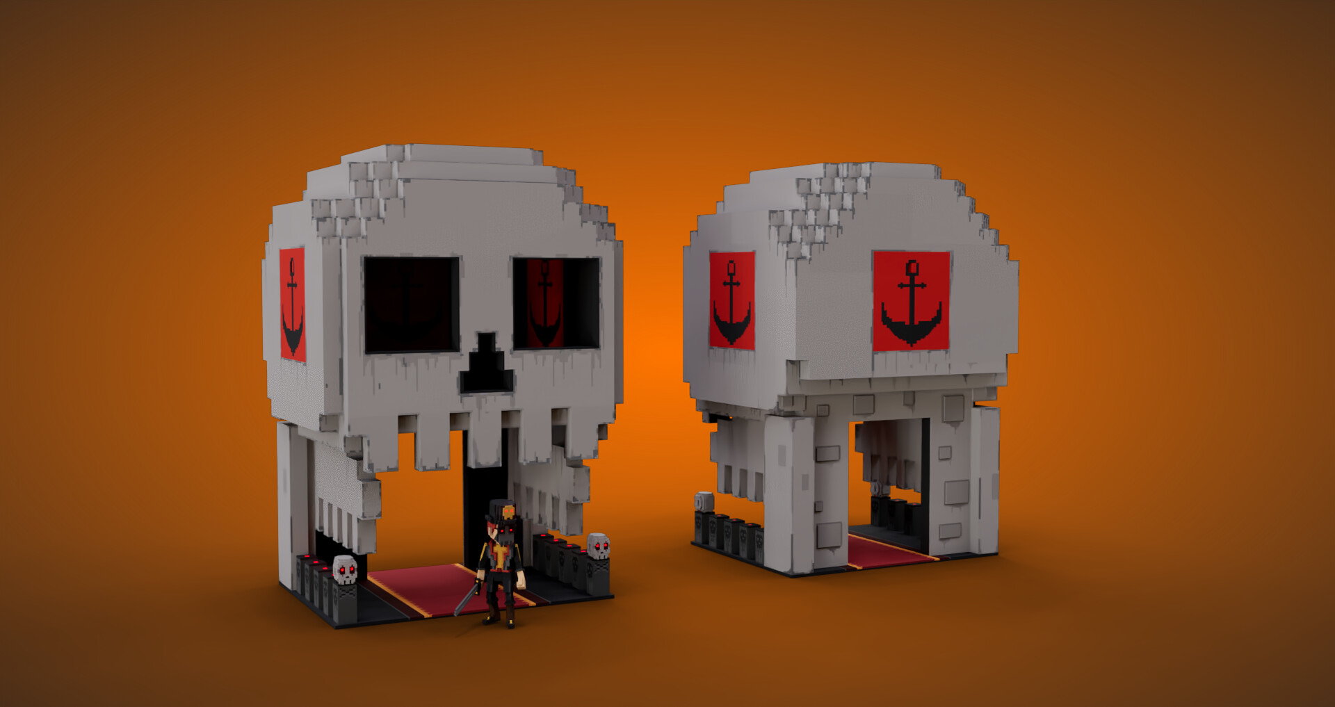 ArtStation - Skull Fort - 2021