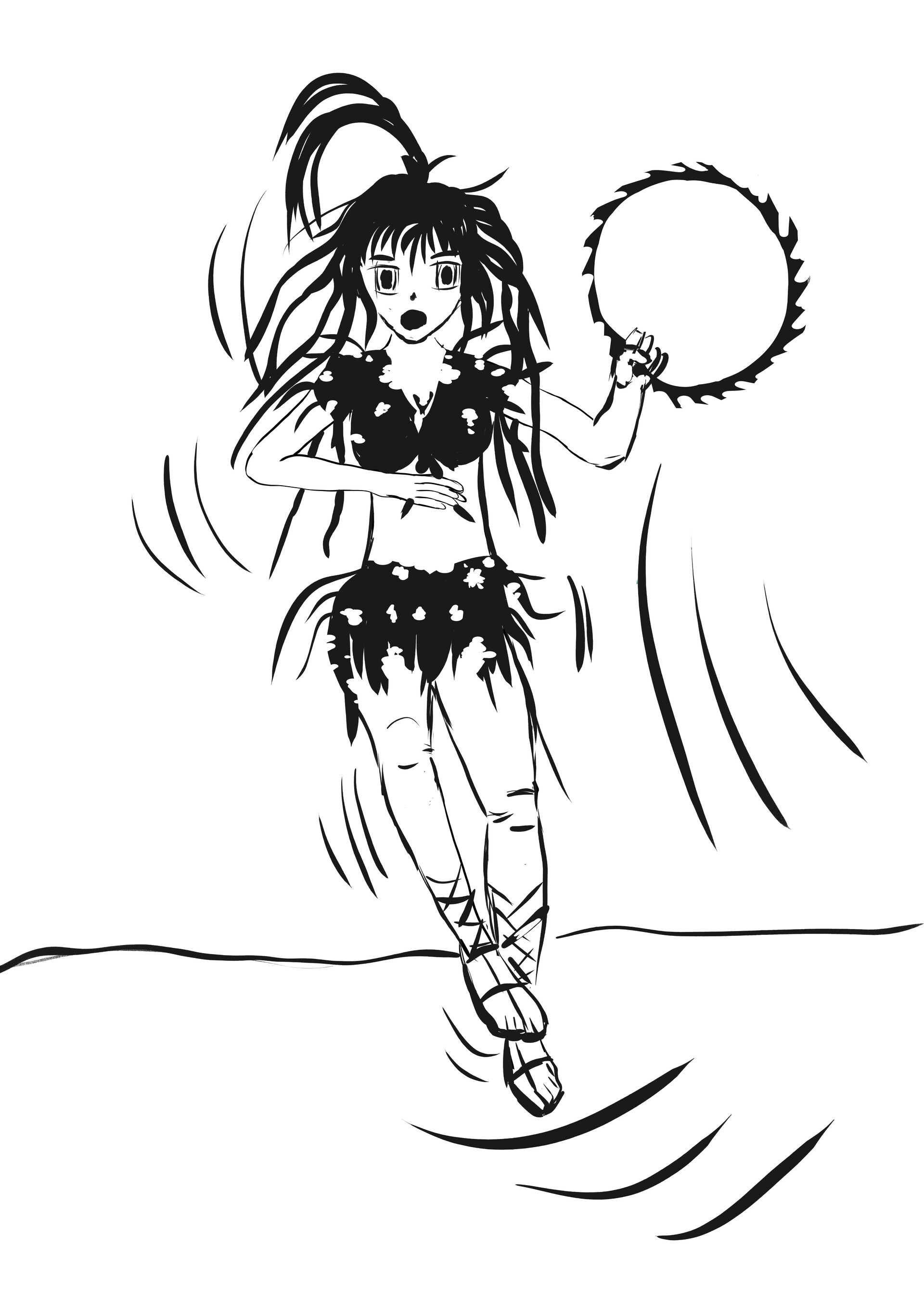 ArtStation - Angry Manga Girl