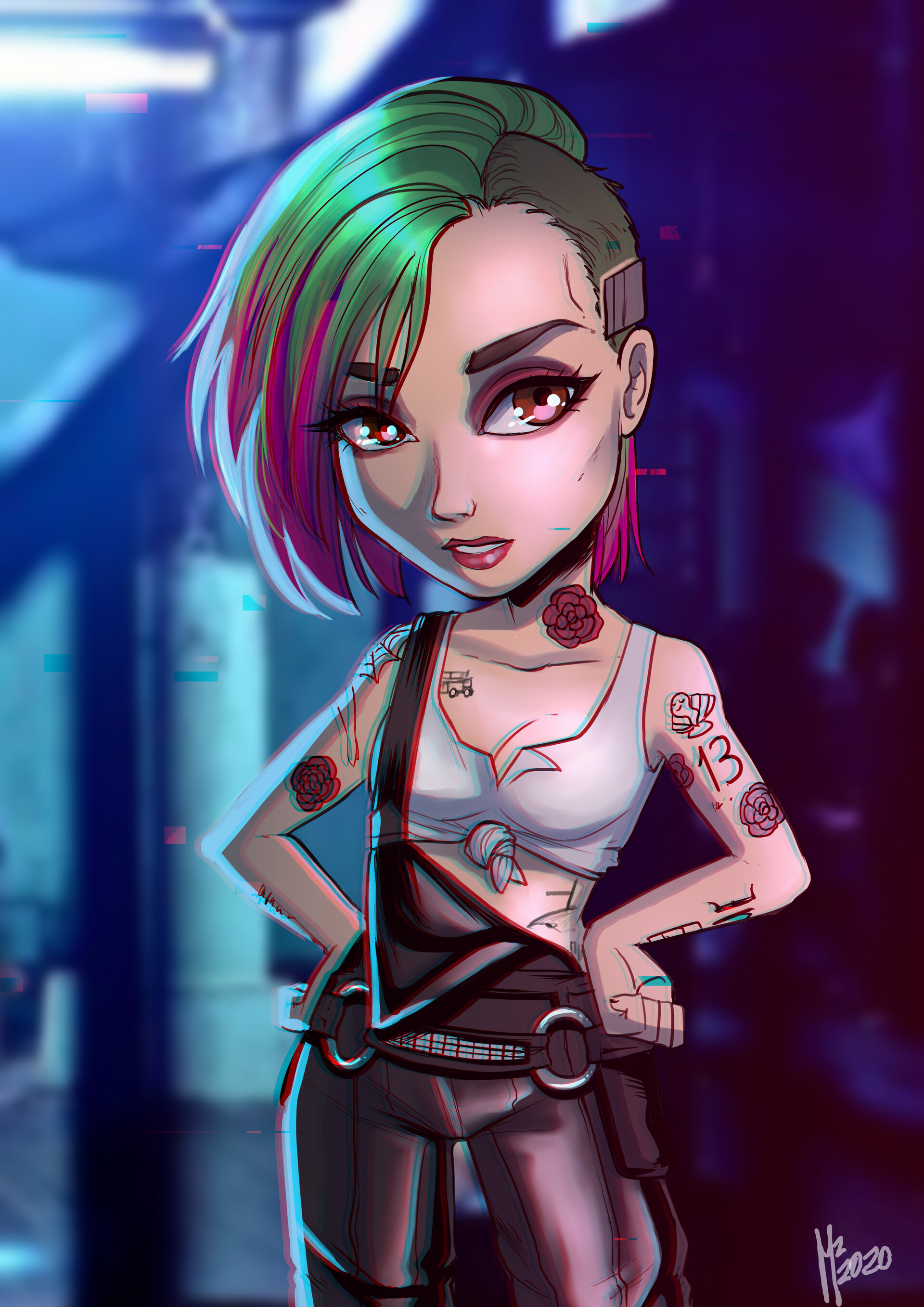 ArtStation - Judy Alvarez - toon version