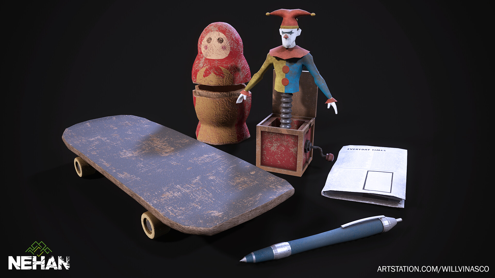 William Vinasco Martinez - Nehan Game - Texture art