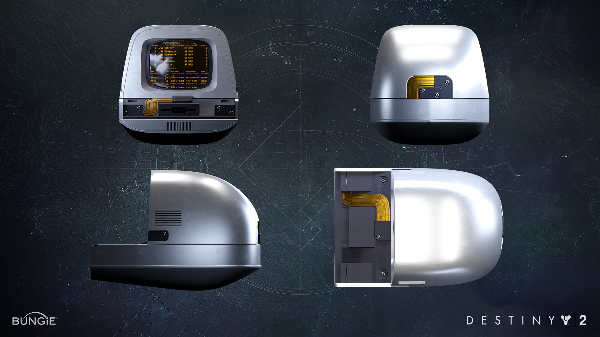 Wouter Gort - DESTINY 2 - Golden Age Space Explorer Set