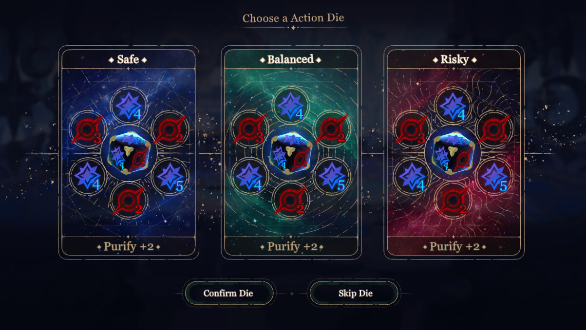 Requinoesis - Game Art Direction - Astral Decay (Background and HUD)