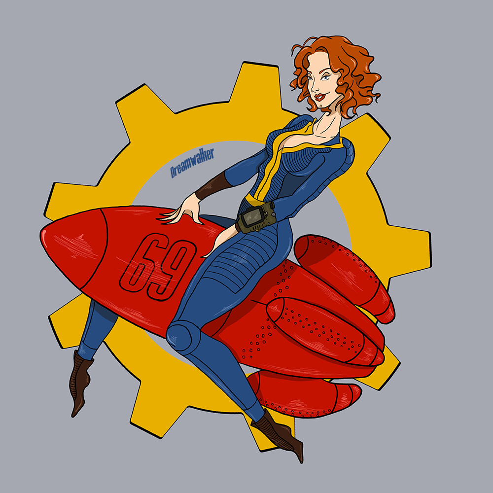 ArtStation - Ride my rocket 69