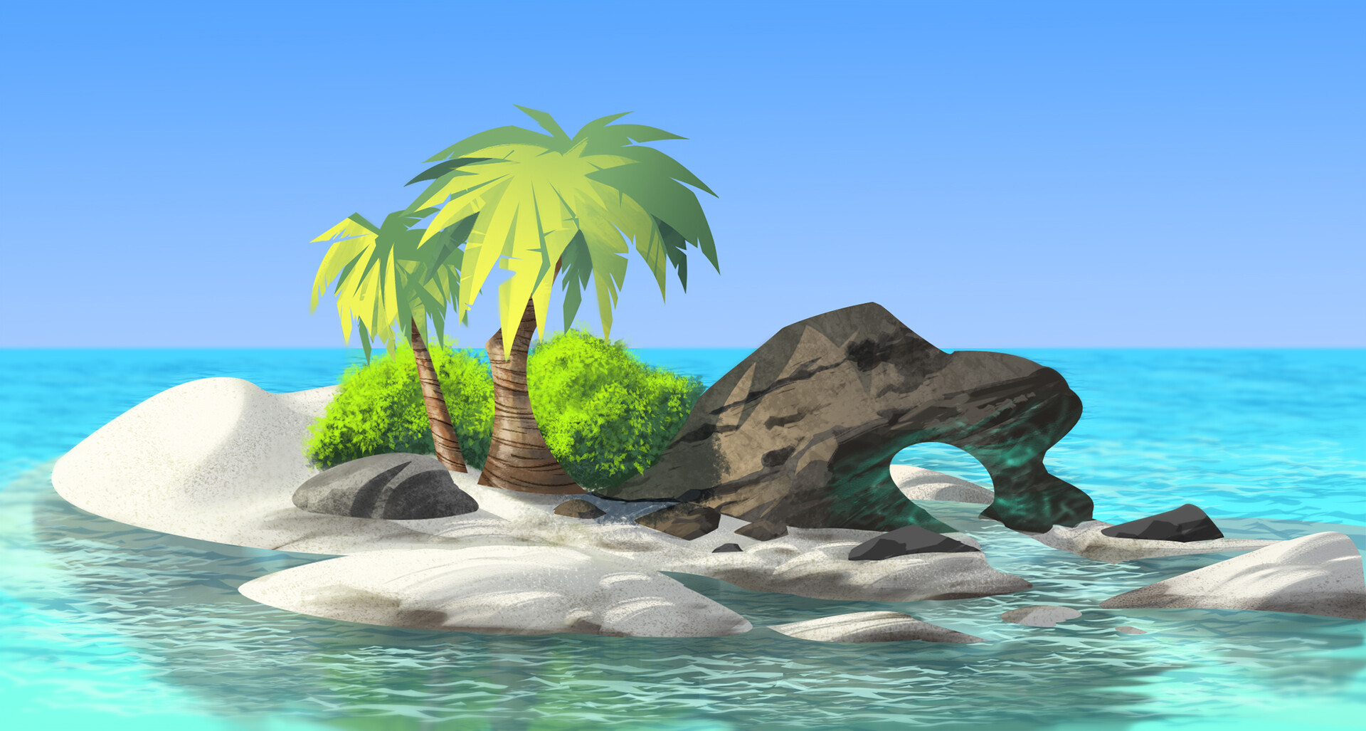 ArtStation - Cast Away Story (Concept Art)