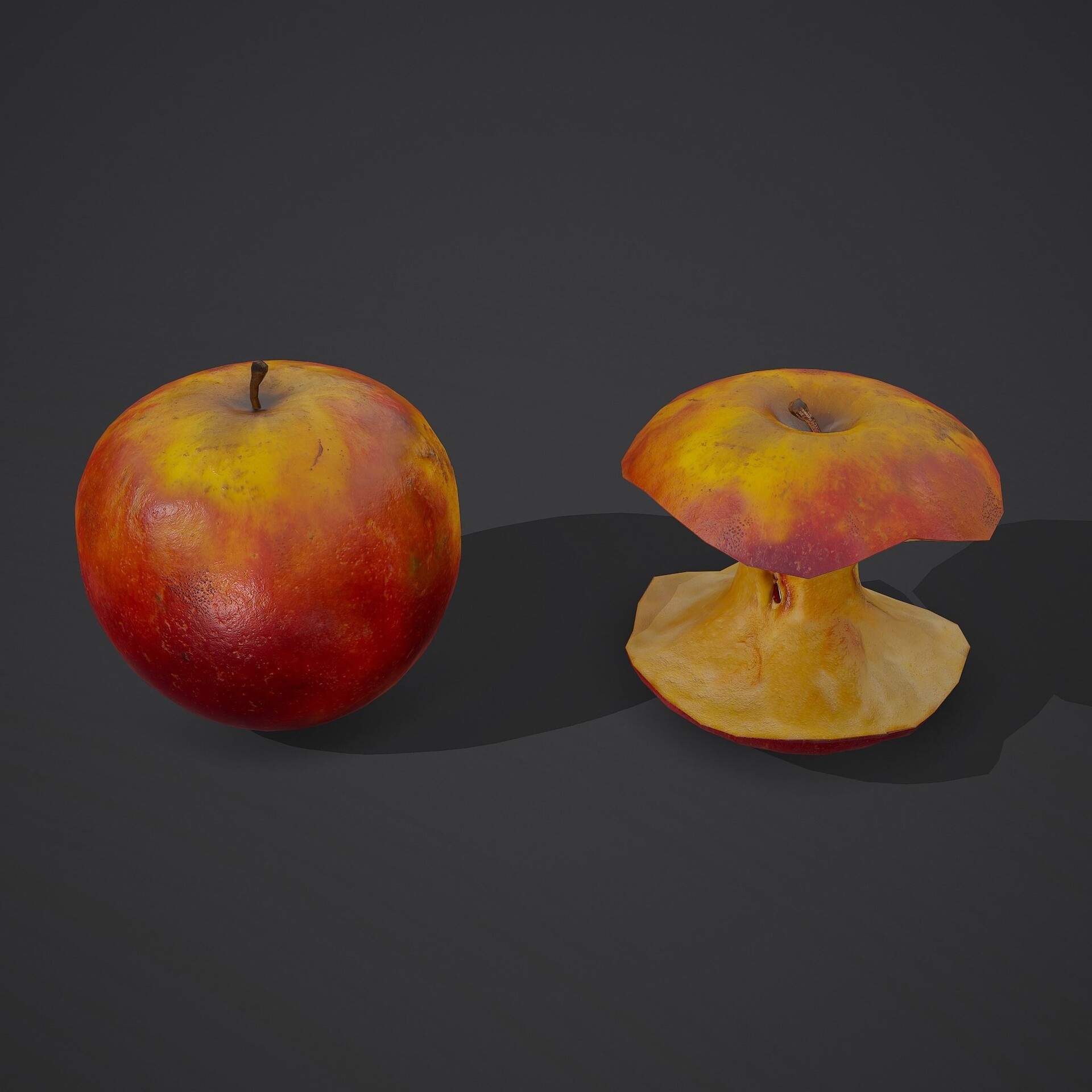 ArtStation - Apple and Apple Core