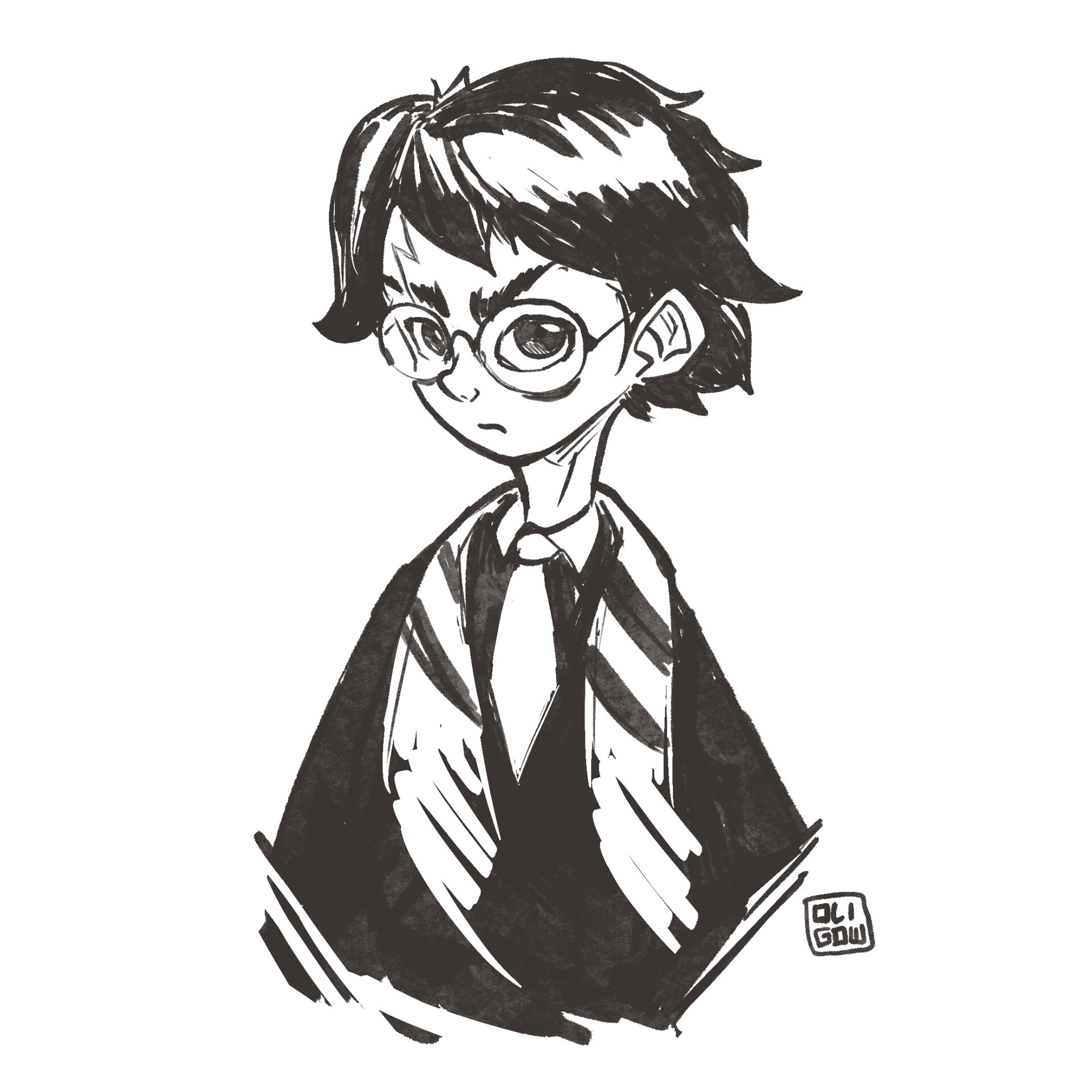 Harry Potter Karakters Cartoon