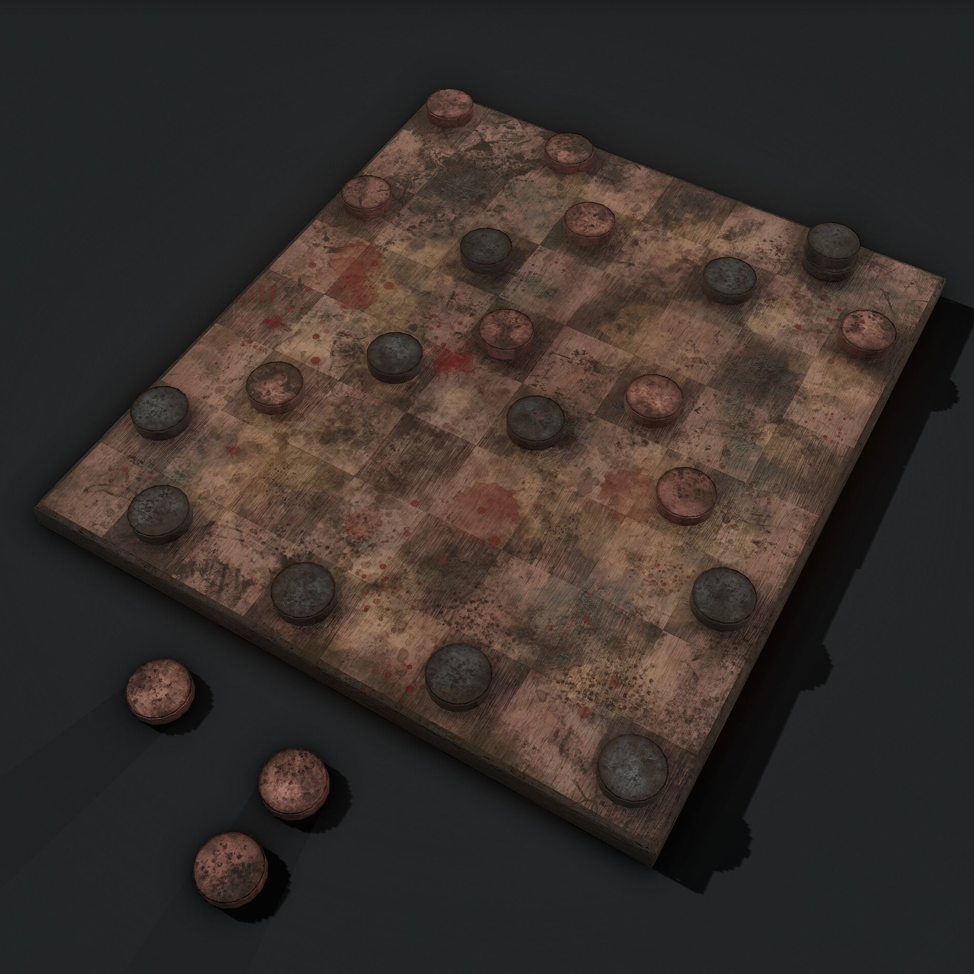 ArtStation - Medieval Checkers