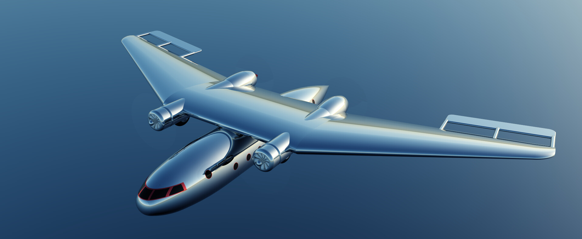 ArtStation - Boeing Model 306A Airliner