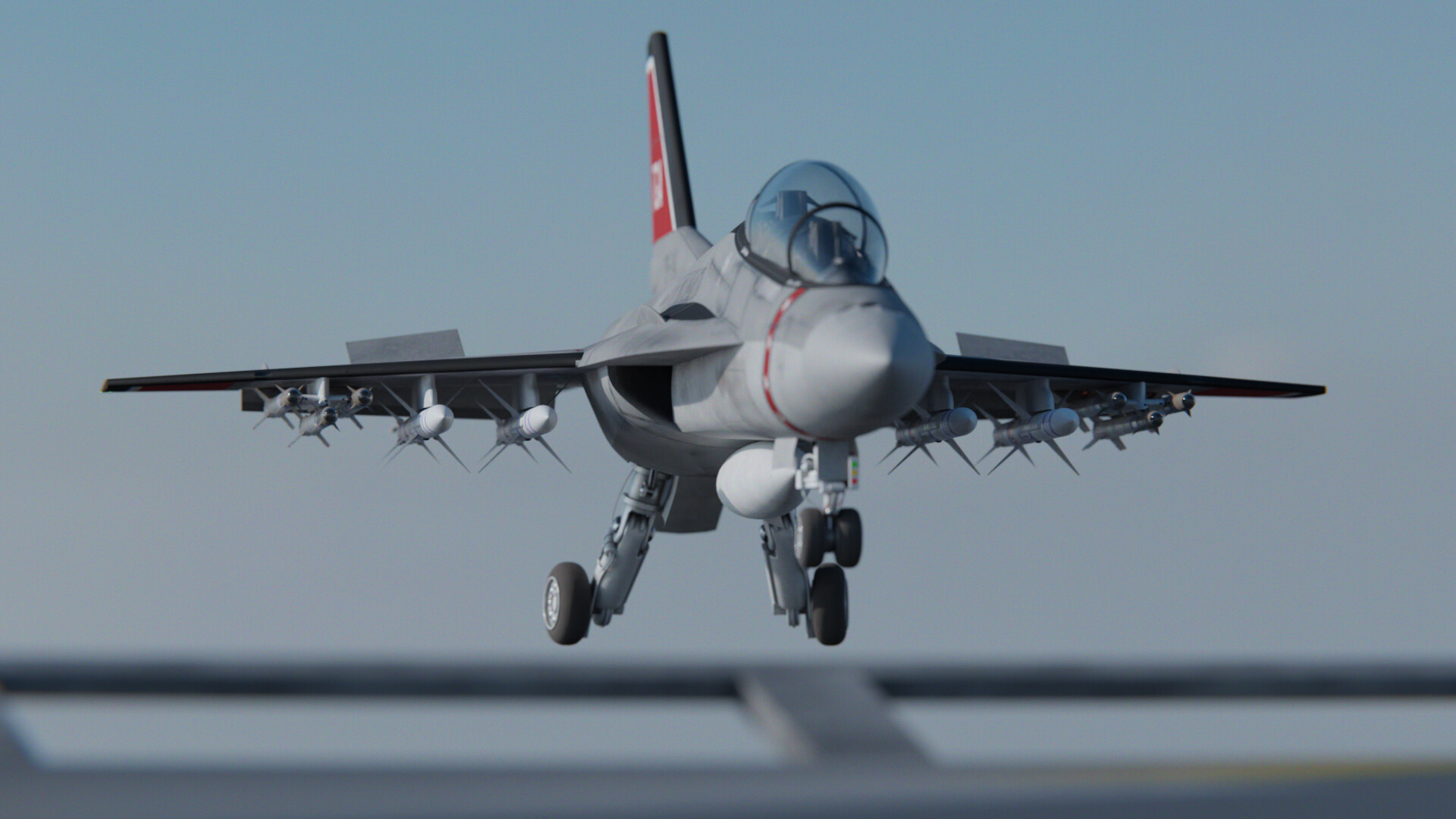 Ethan LeRoith - F-36G-ON Cardinal | Fourth Generation Fighter Jet Concept