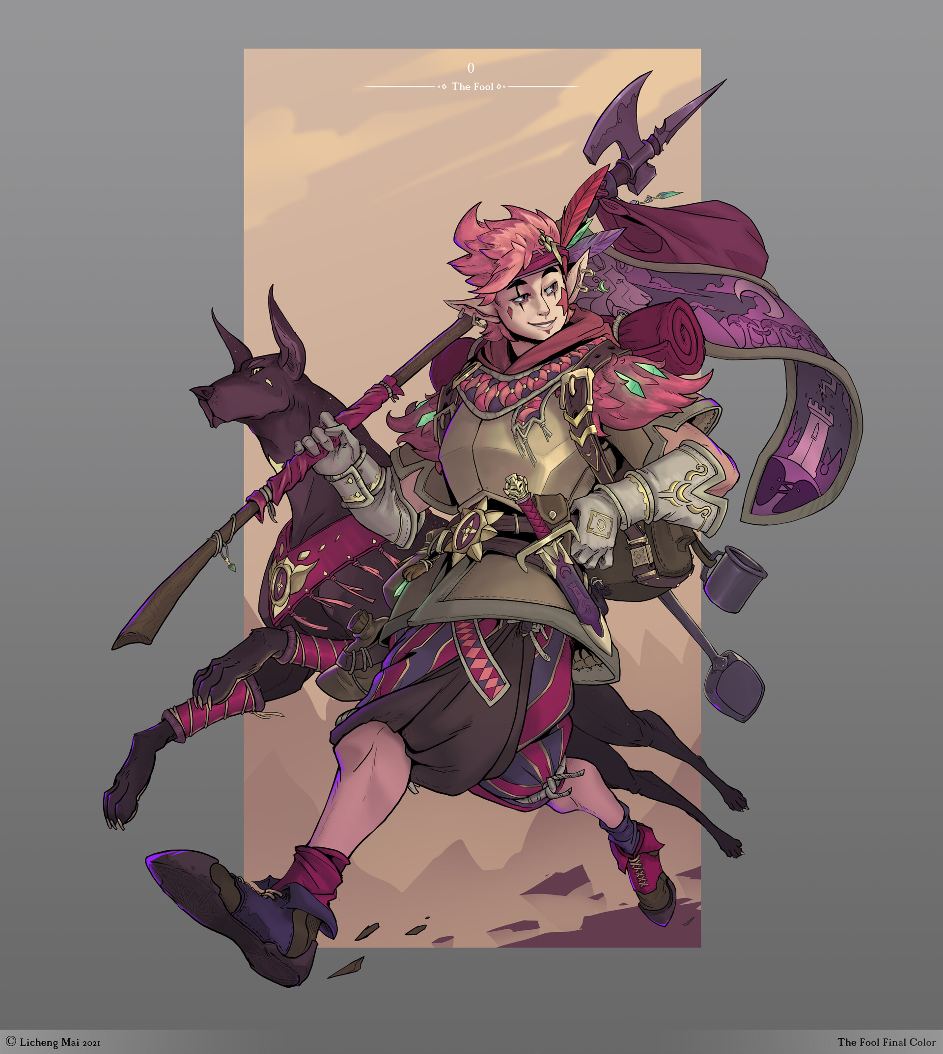 ArtStation - The Fool Character Design
