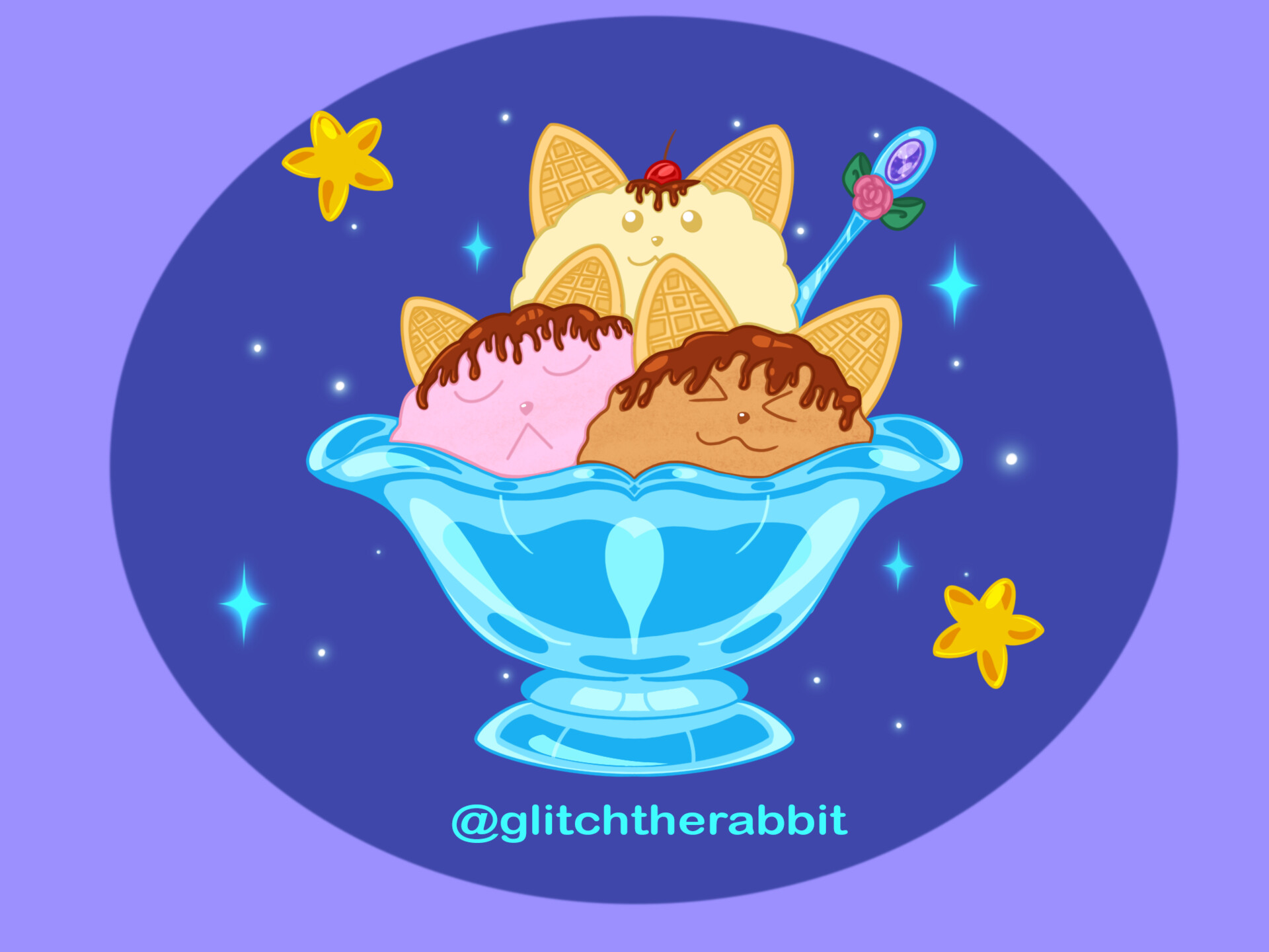 ArtStation - Cat Sundae