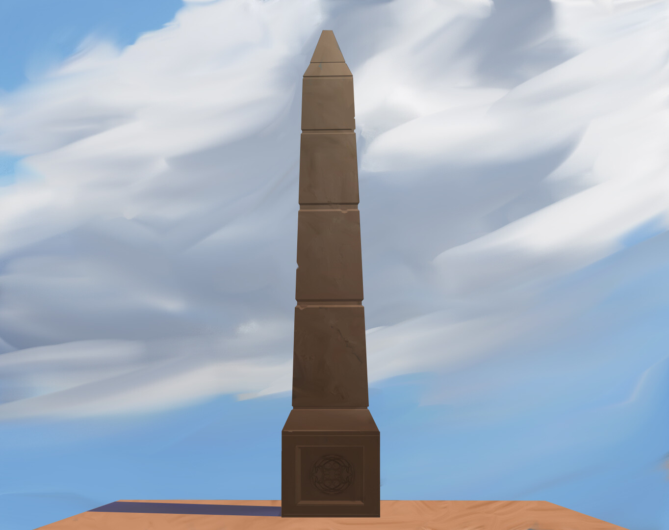ArtStation - Obelisk Orthographic