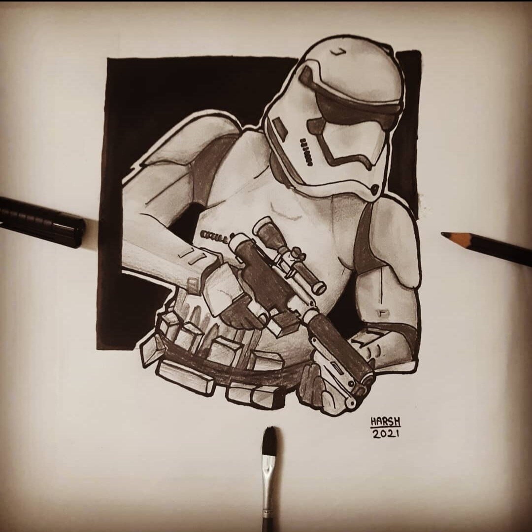 ArtStation - STORMTROOPER (From STAR WARS)